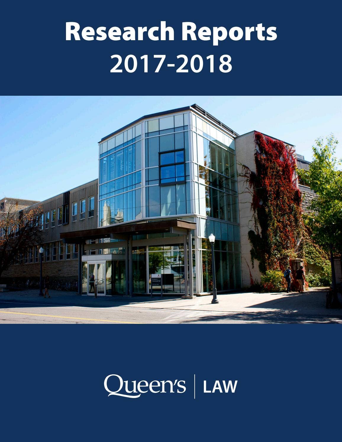 Queen's Law Research Reports 2017-18 by Queen's University Faculty of ...