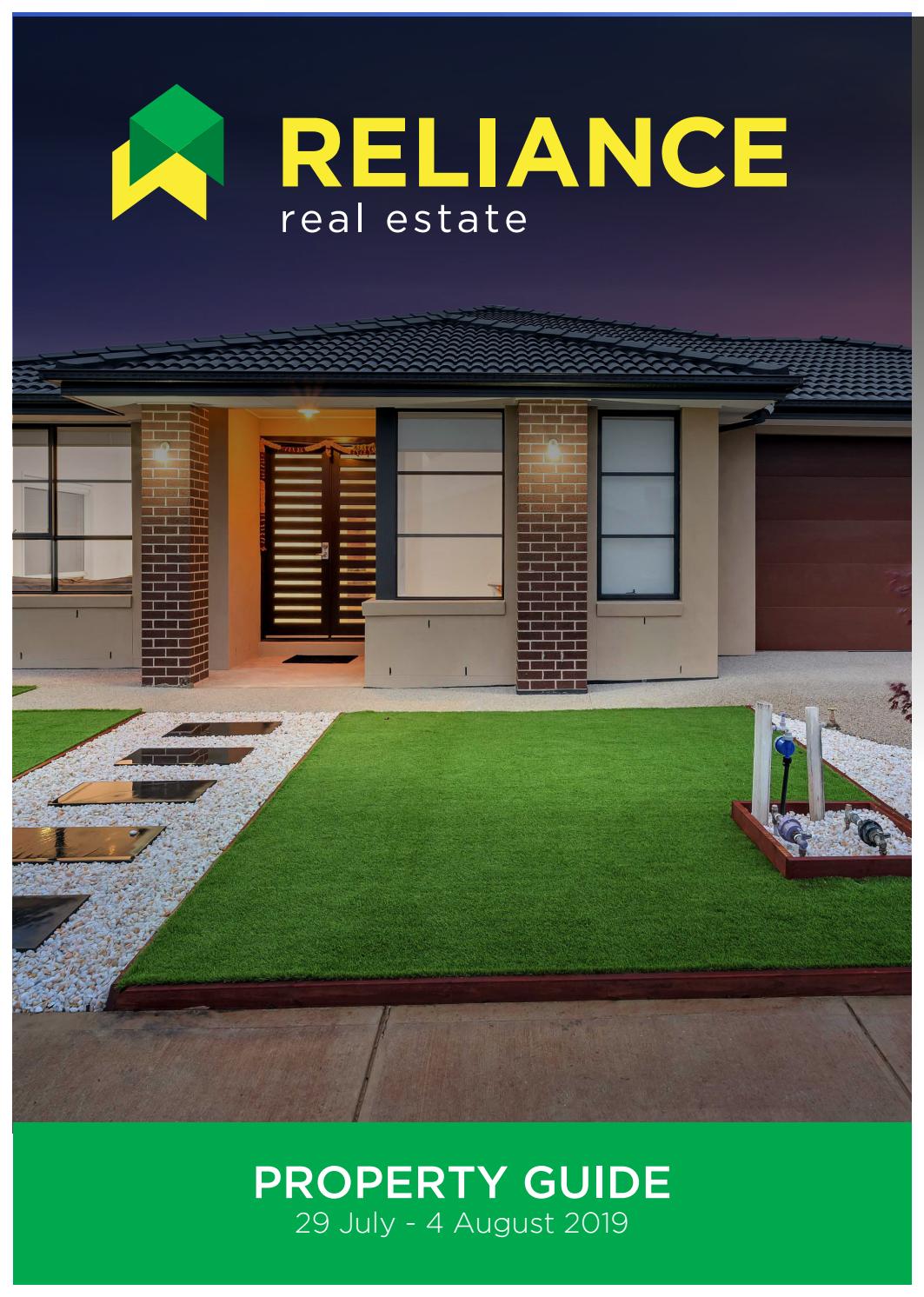 Reliance Property Guide 29 July - 4 August 2019 by Reliance Real Estate ...