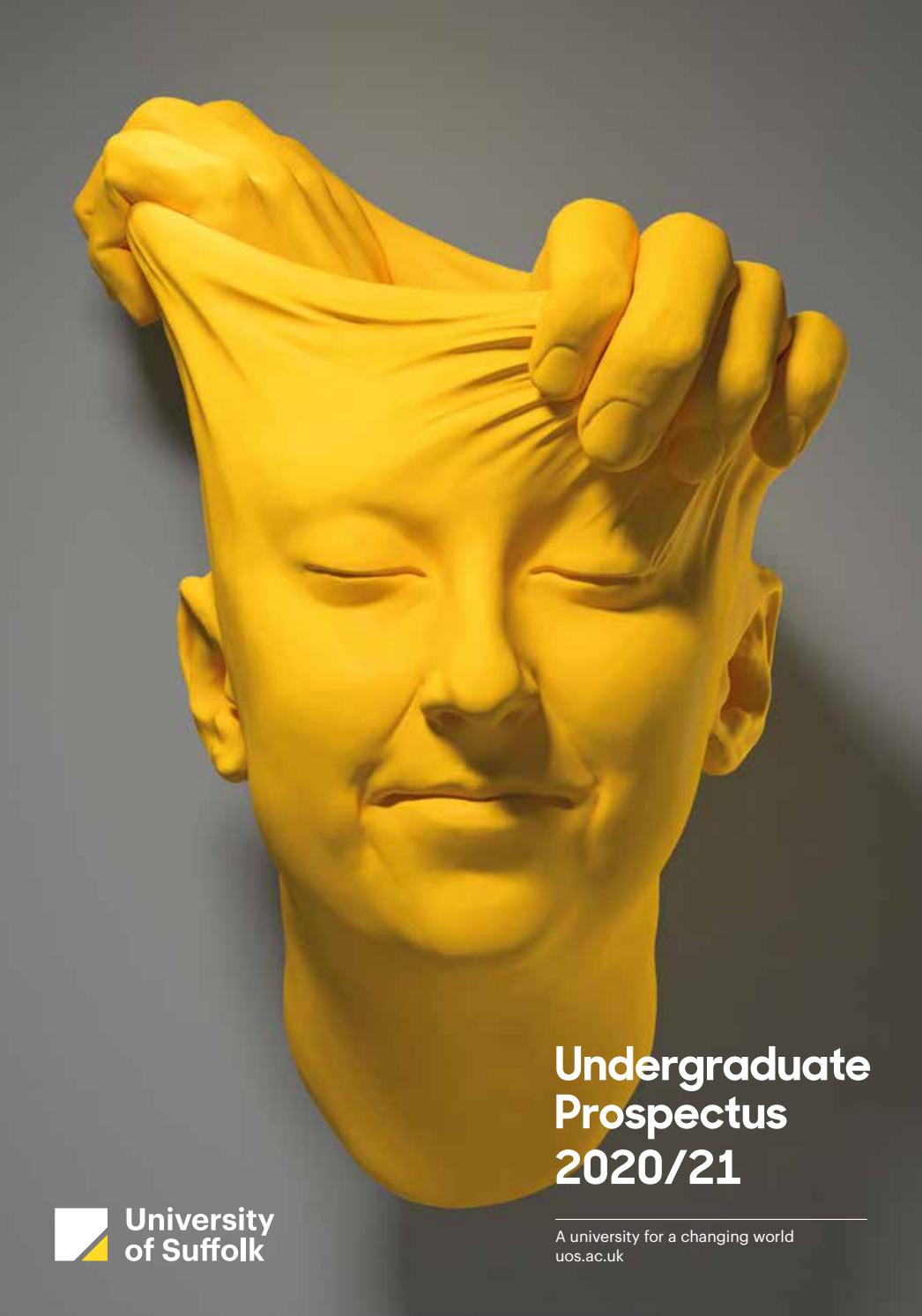 Undergraduate Prospectus 2020/21 by University of Suffolk - Issuu