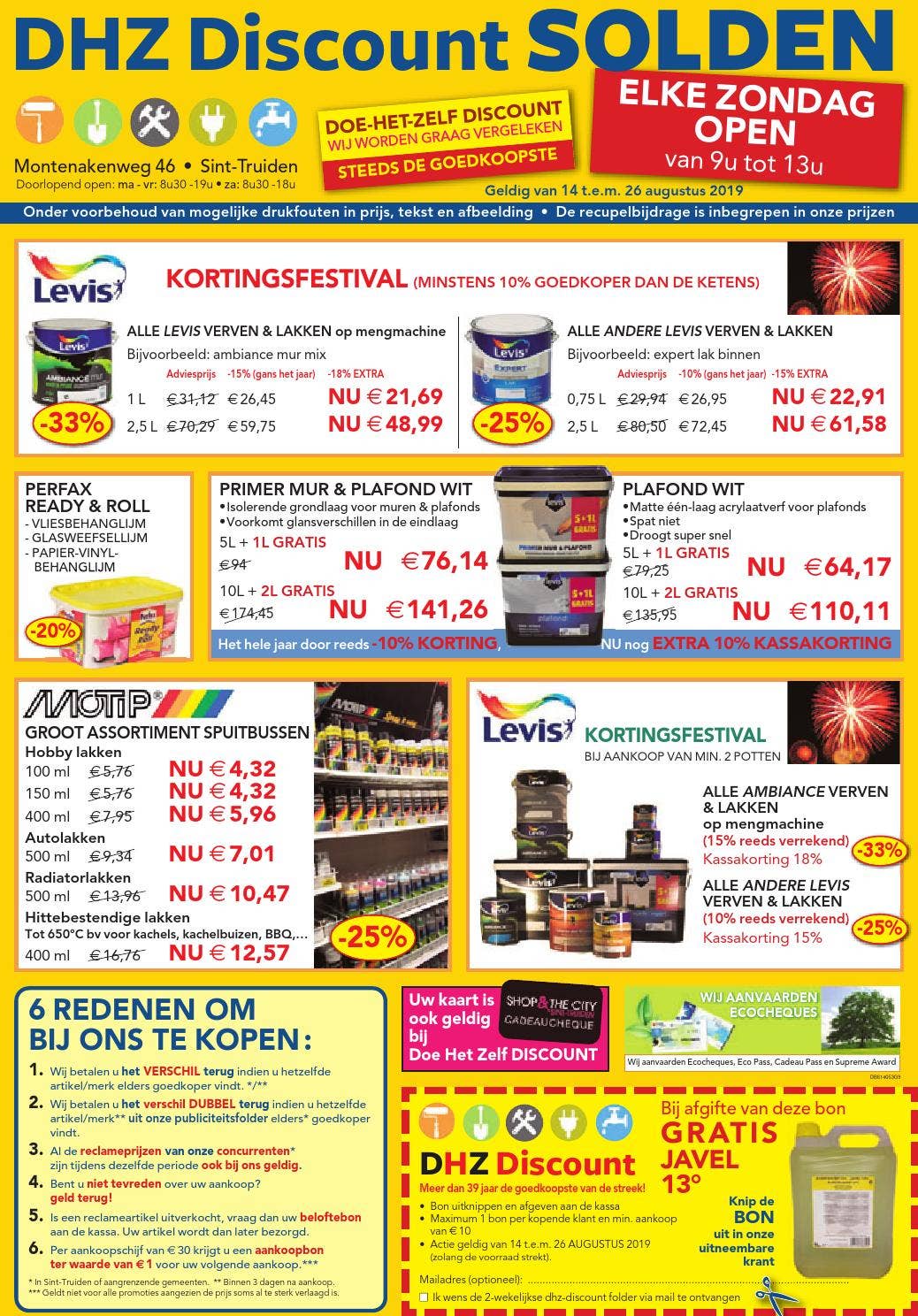 Reclame Folder week 33 van 14 aug 2019 tem 26 aug 2019 by dhz-discount ...