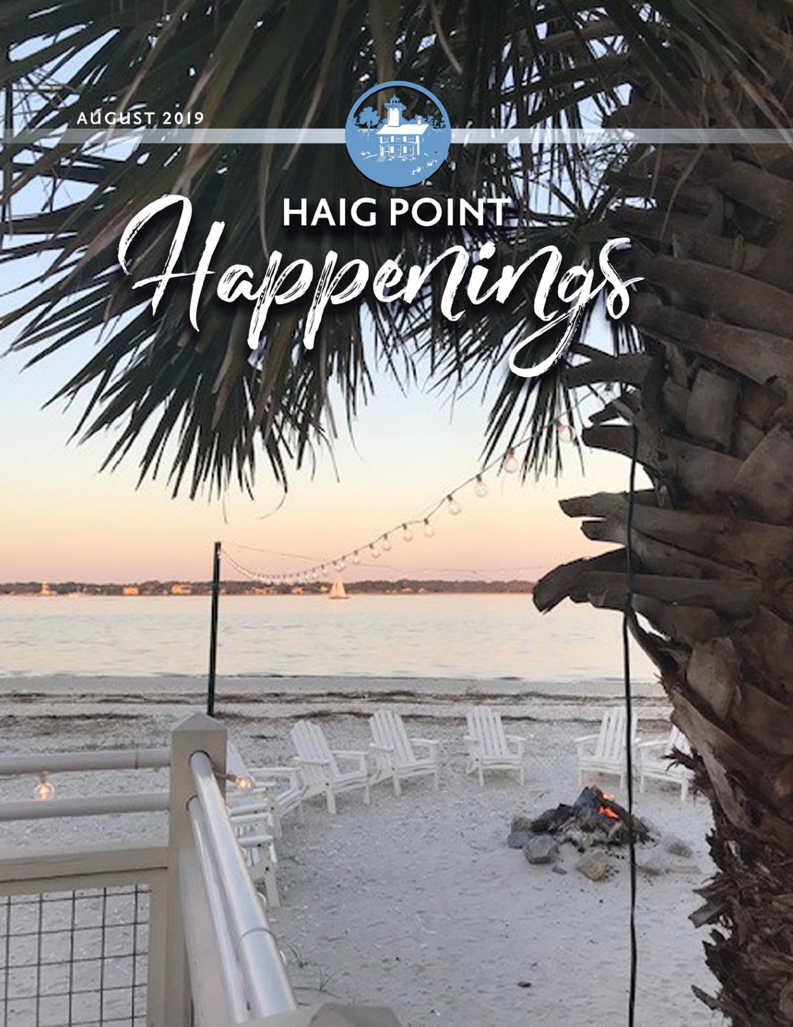 August Digital Haig Point Happenings by Haig Point Club and Community ...