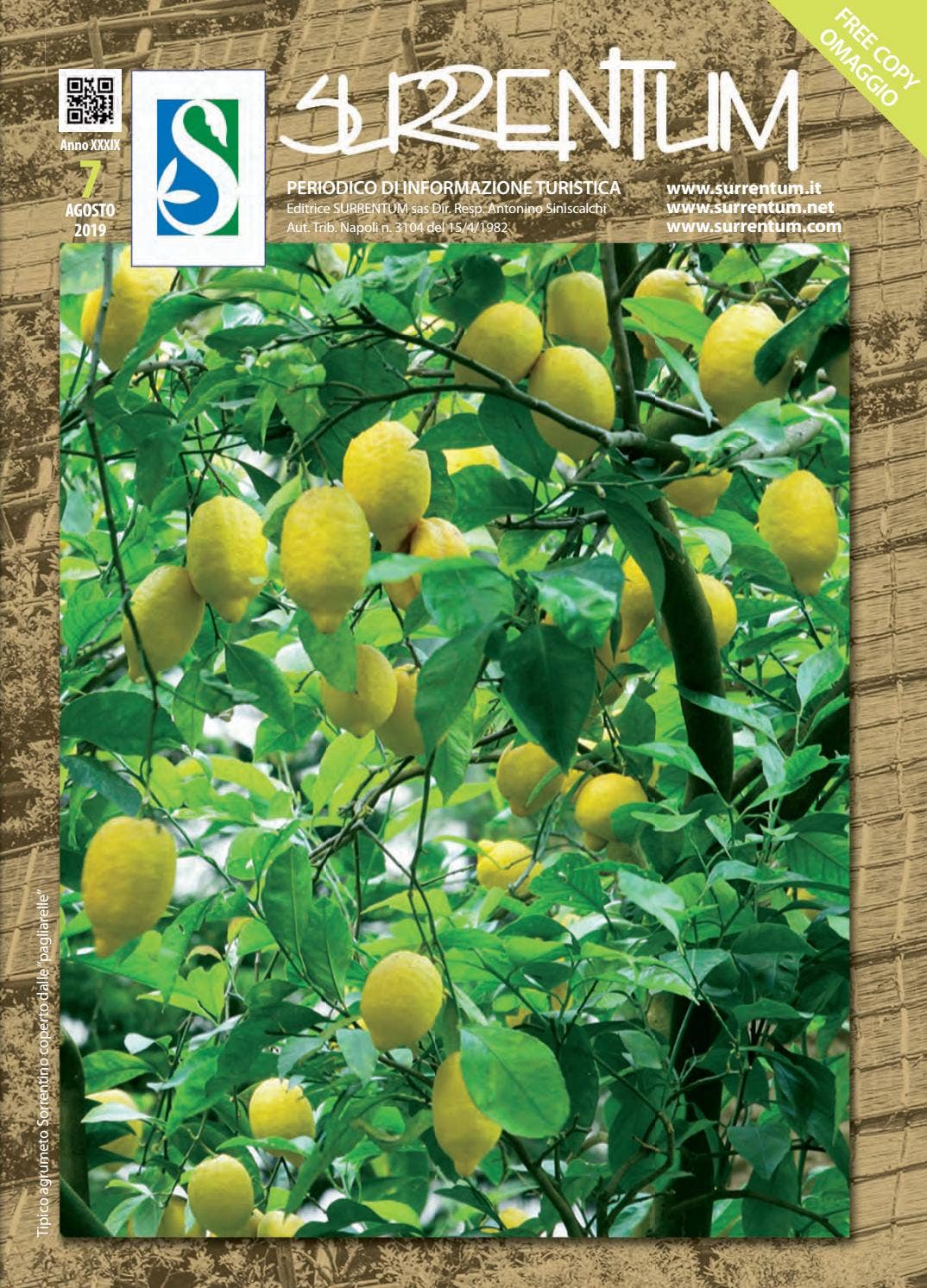 Surrentum - Agosto 2019 by Surrentum Magazine - Issuu