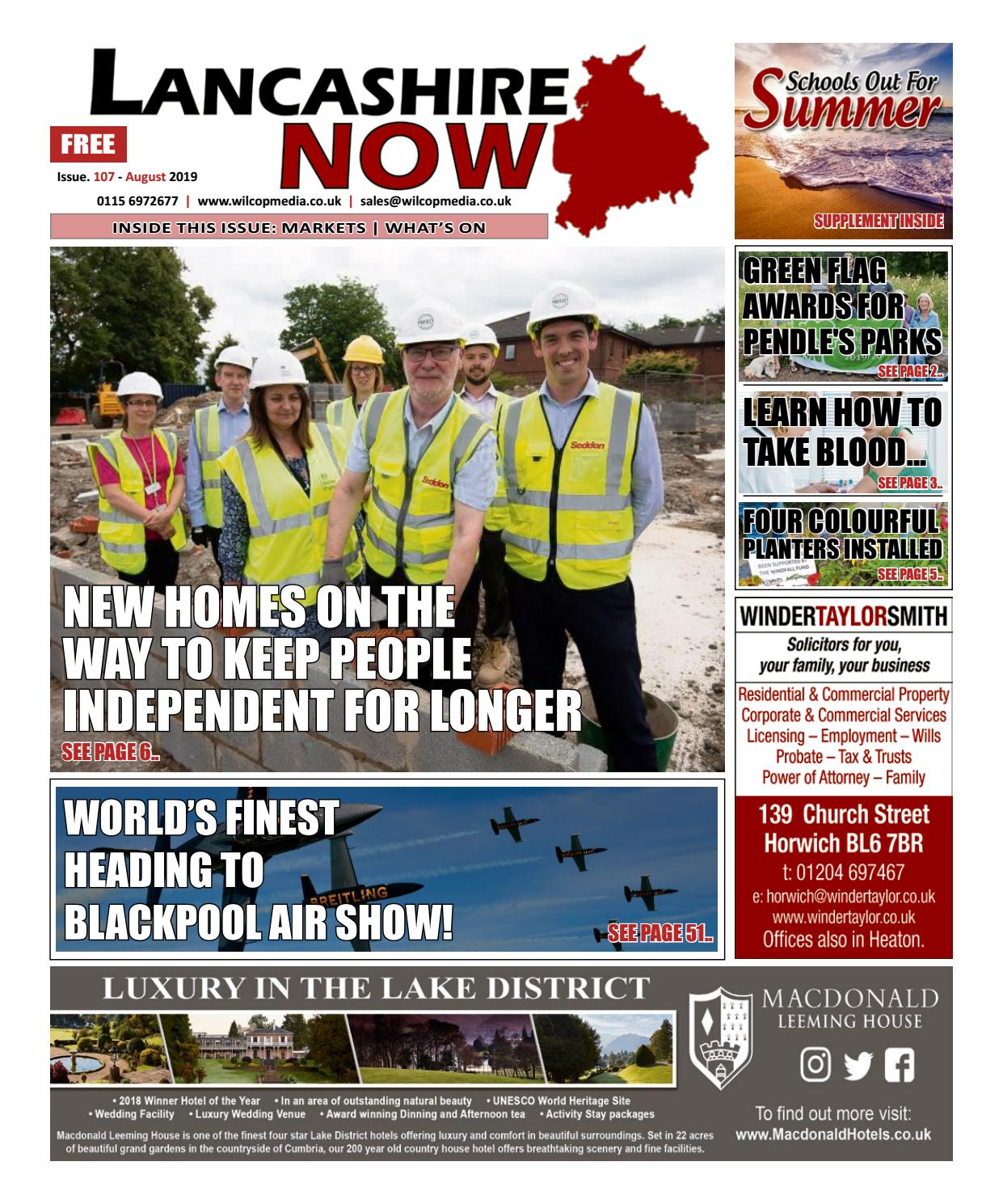 Lancashire Now 107 by Wilcop Media - Issuu