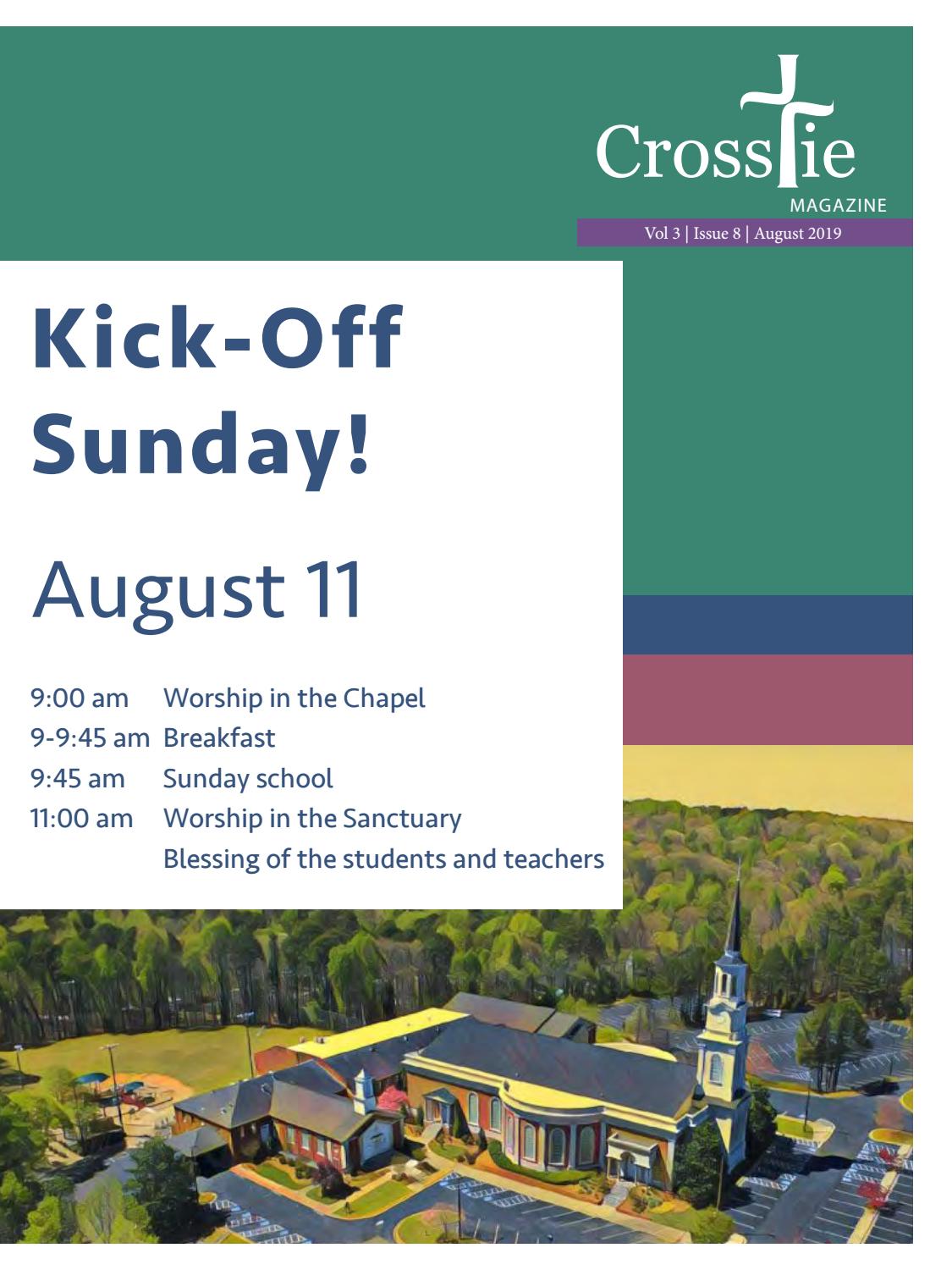 August 2019 CrossTie by Smoke Rise Baptist Church - Issuu