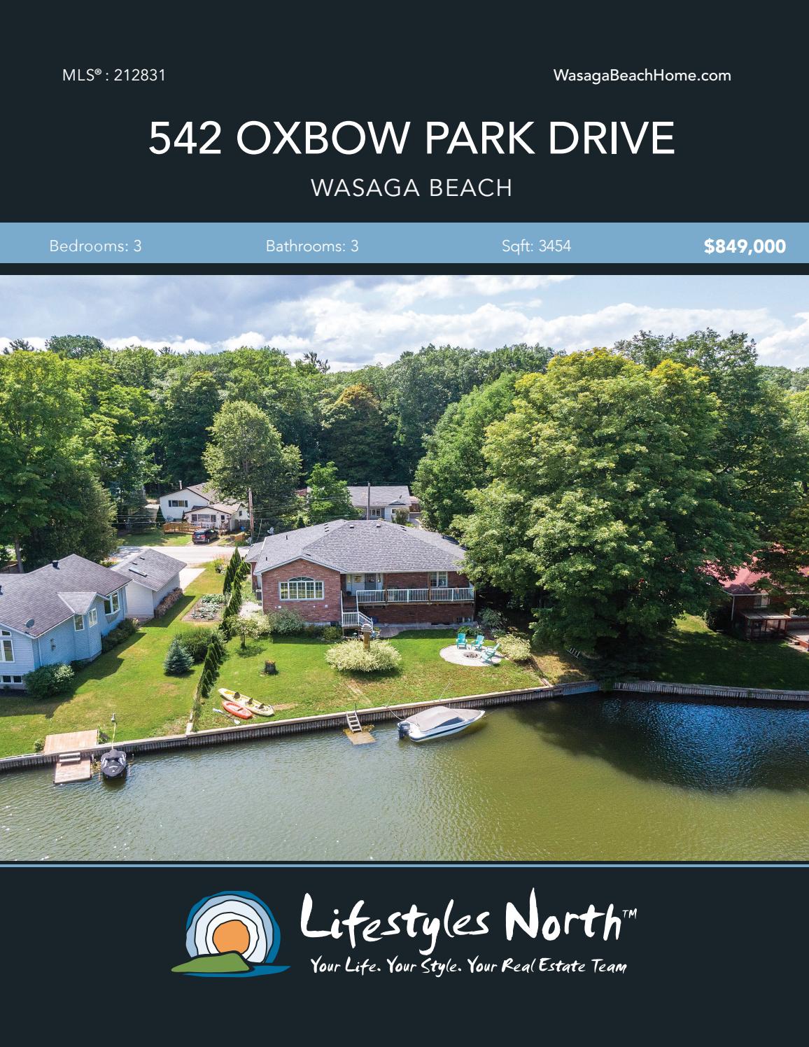542 Oxbow Park Drive by lifestylesnorth - Issuu