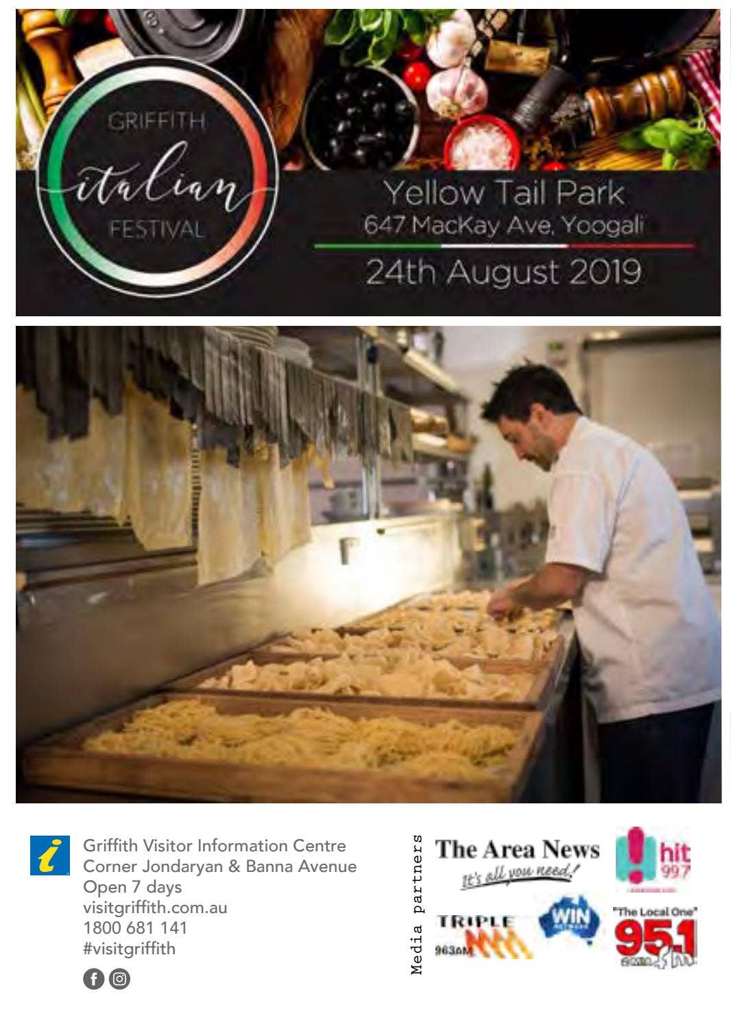 A Taste of Italy, Griffith by Griffith City Council - Issuu