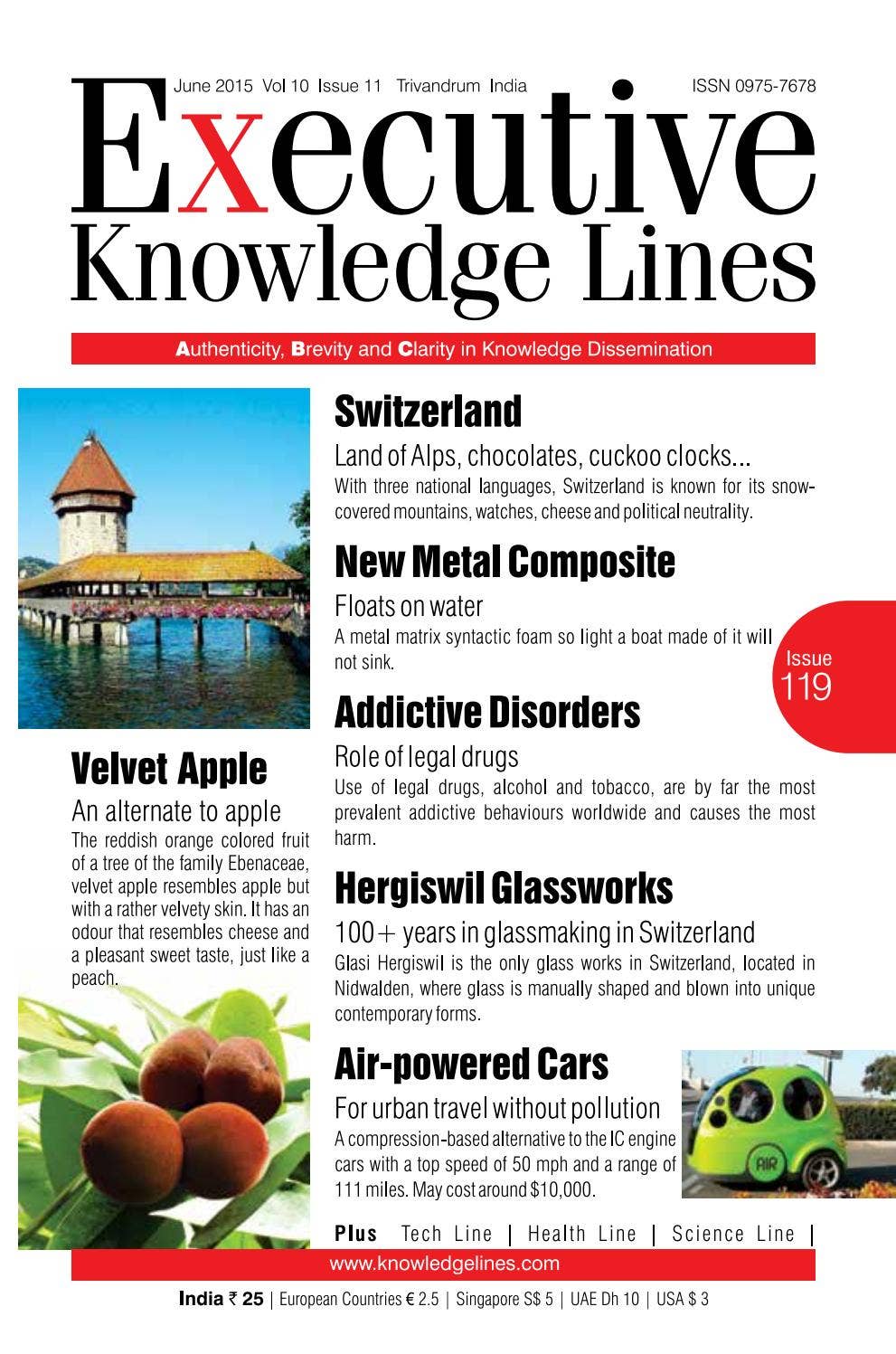 Executive Knowledge Lines - June 2015 by Metro MEDIA - Issuu