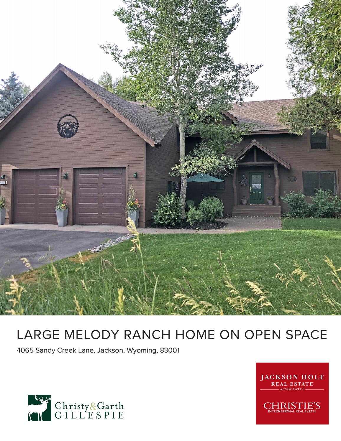 Large Melody Ranch Home on Open Space by The Gillespie Team - Issuu