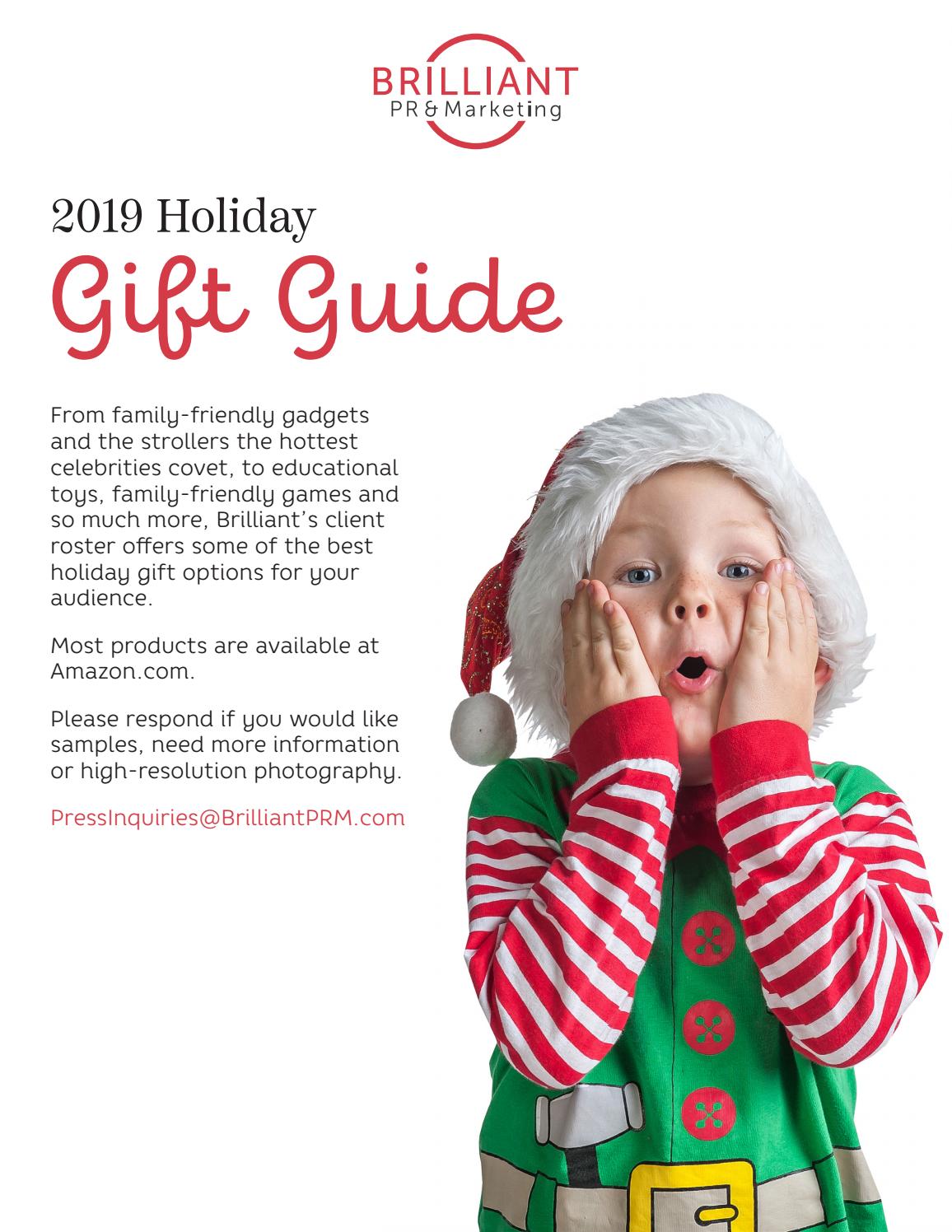 2019 Brilliant PR Holiday Gift Guide by Brilliant PR & Marketing - Issuu