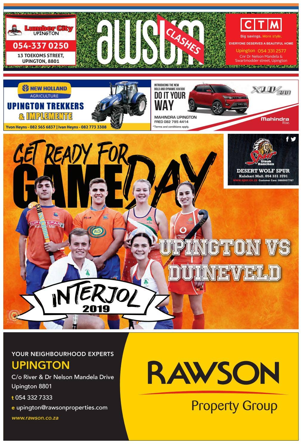 Upington vs Duineveld 2019 by AWSUM News - Issuu