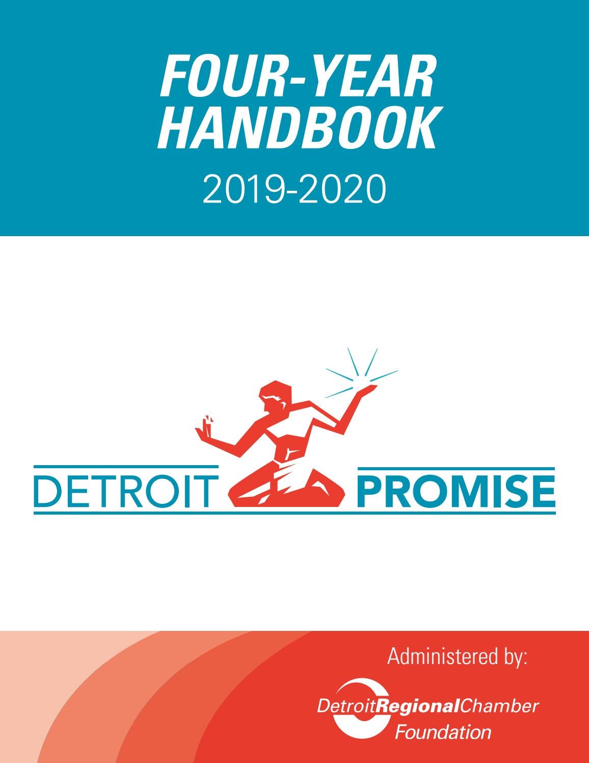 Detroit Promise: Four-Year Handbook by Detroit Regional Chamber - Issuu