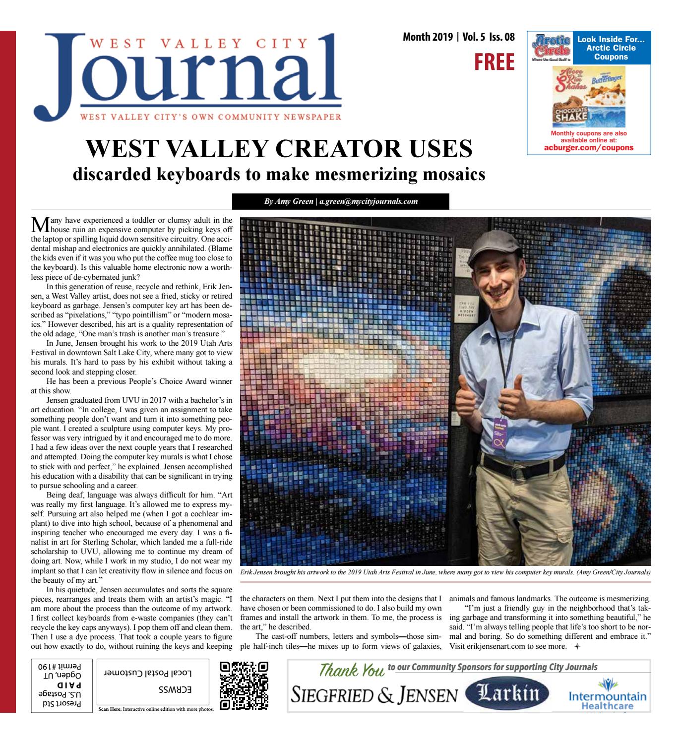West Valley Journal AUGUST 2019 by The City Journals - Issuu