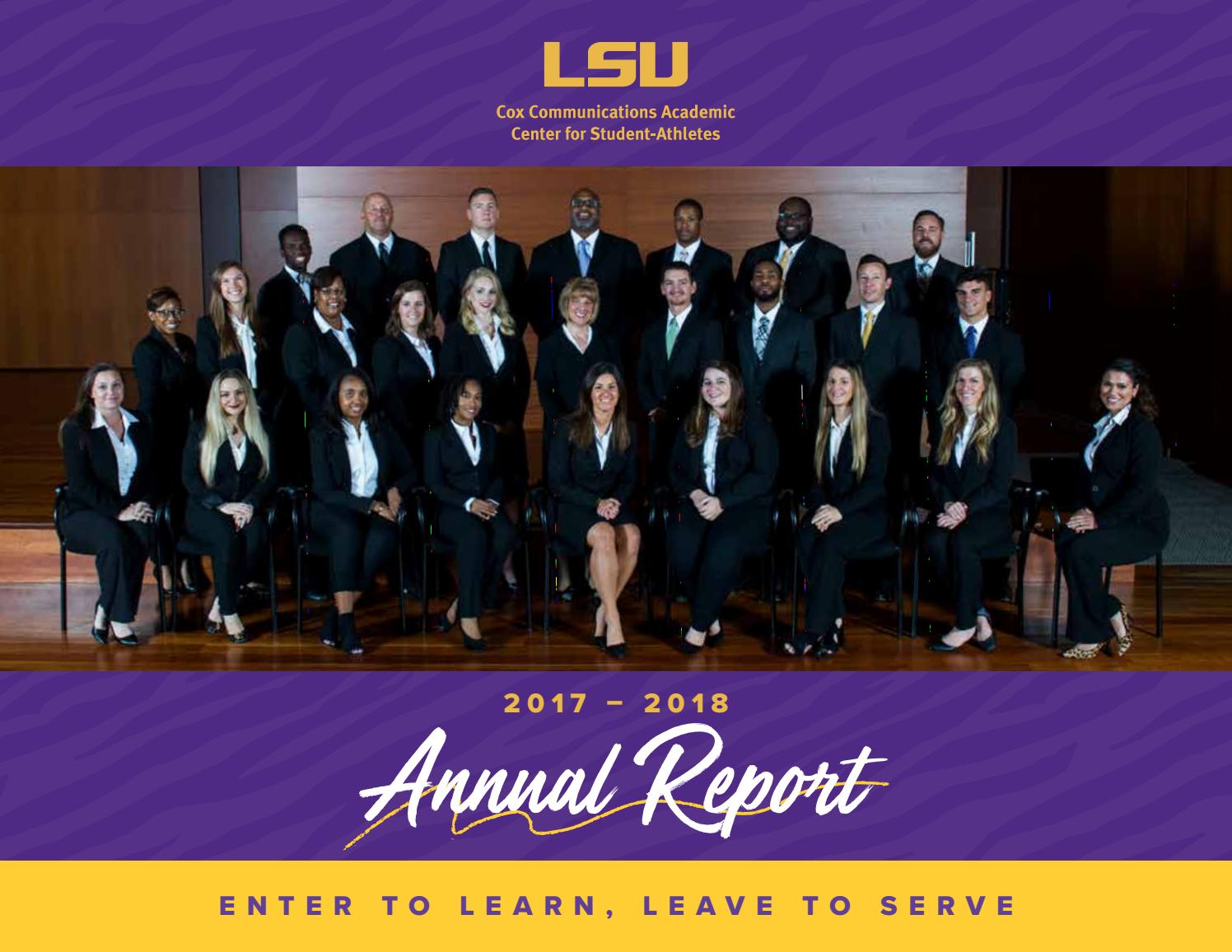 LSU Cox Communications Academic Center for Student-Athletes 2017-18 ...