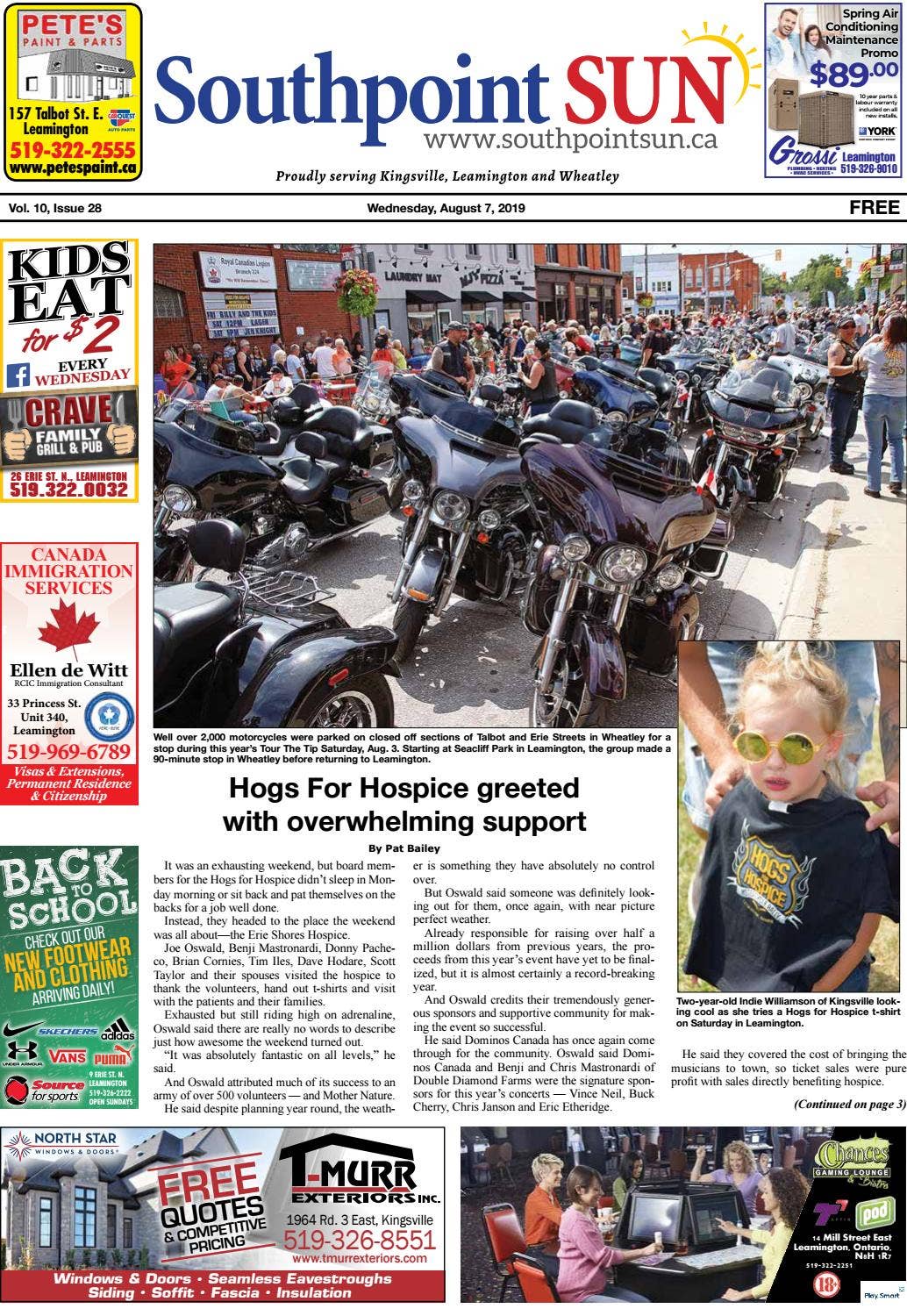 Southpoint Sun - August 7, 2019 by Southpoint Sun - Issuu