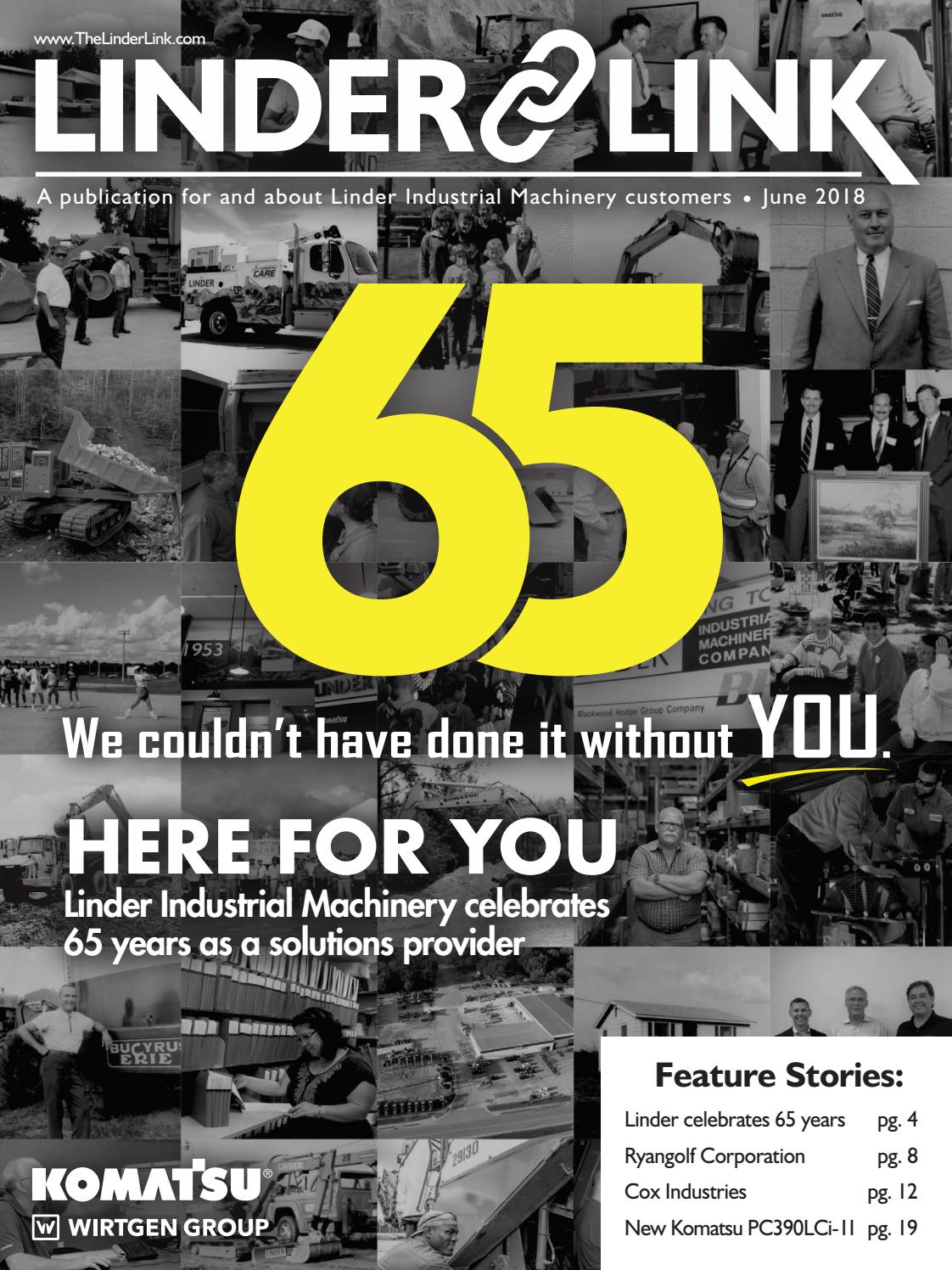 Linder The Linder Link, June 2018 by Construction Publications, Inc - Issuu