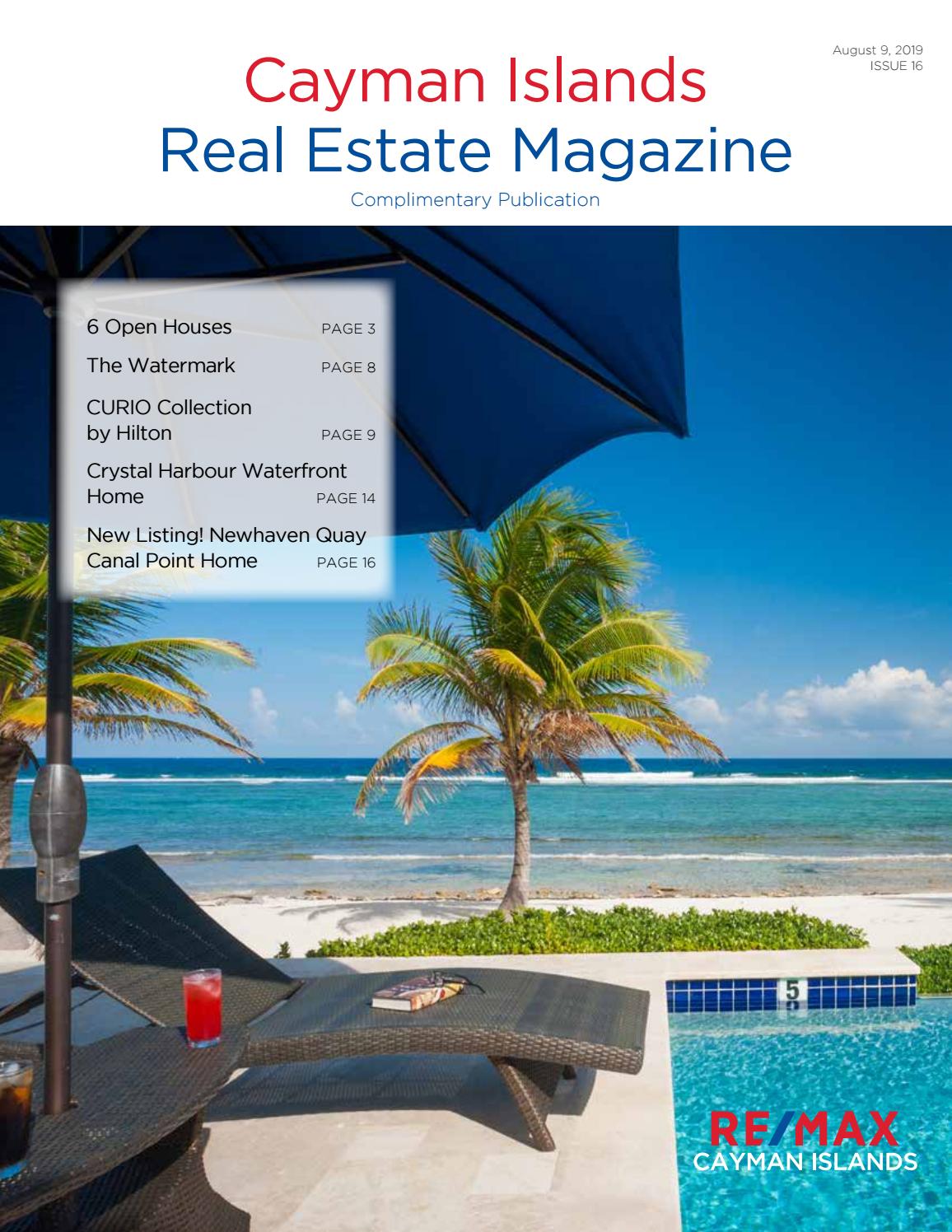 RE/MAX Cayman Islands Magazine - August 9, 2019 by RE/MAX Cayman ...