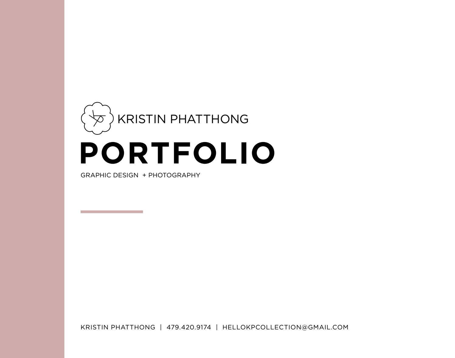 Kristin Phatthong Graphic Design Portfolio PDF by thekpcollection - Issuu