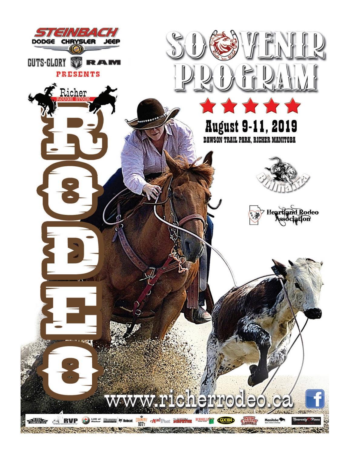 Richer Rough Stock Rodeo 2019 Souvenir Program by The Dawson Trail ...