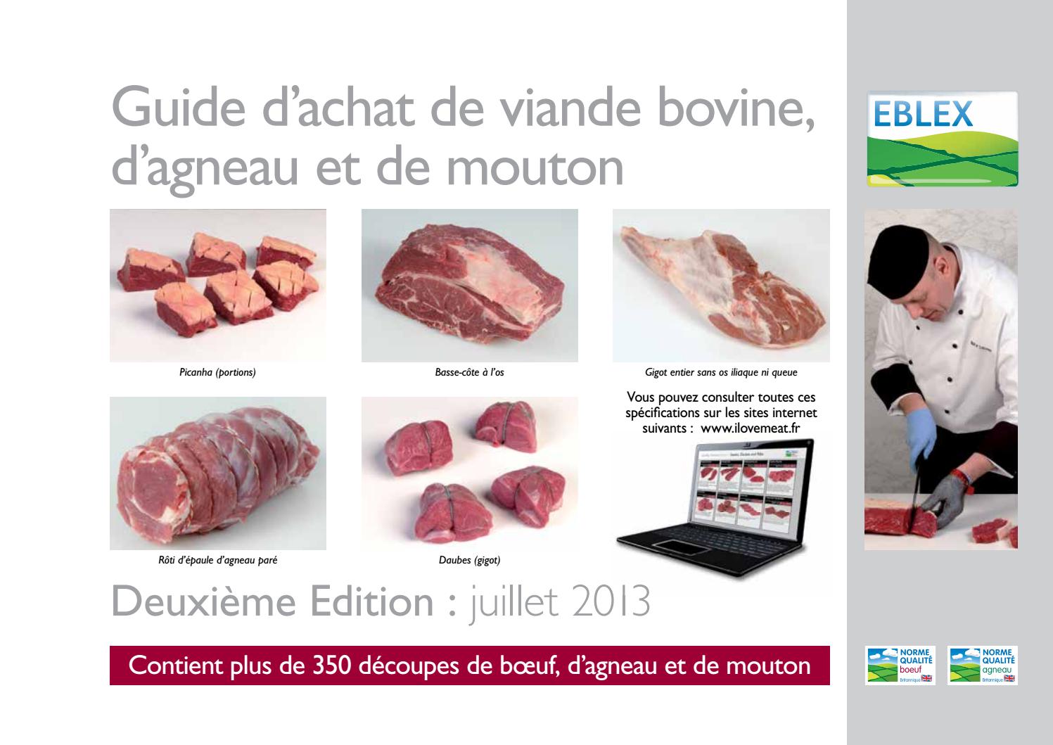 Meat Purchasing Guide (2013) by ahdb1 - Issuu