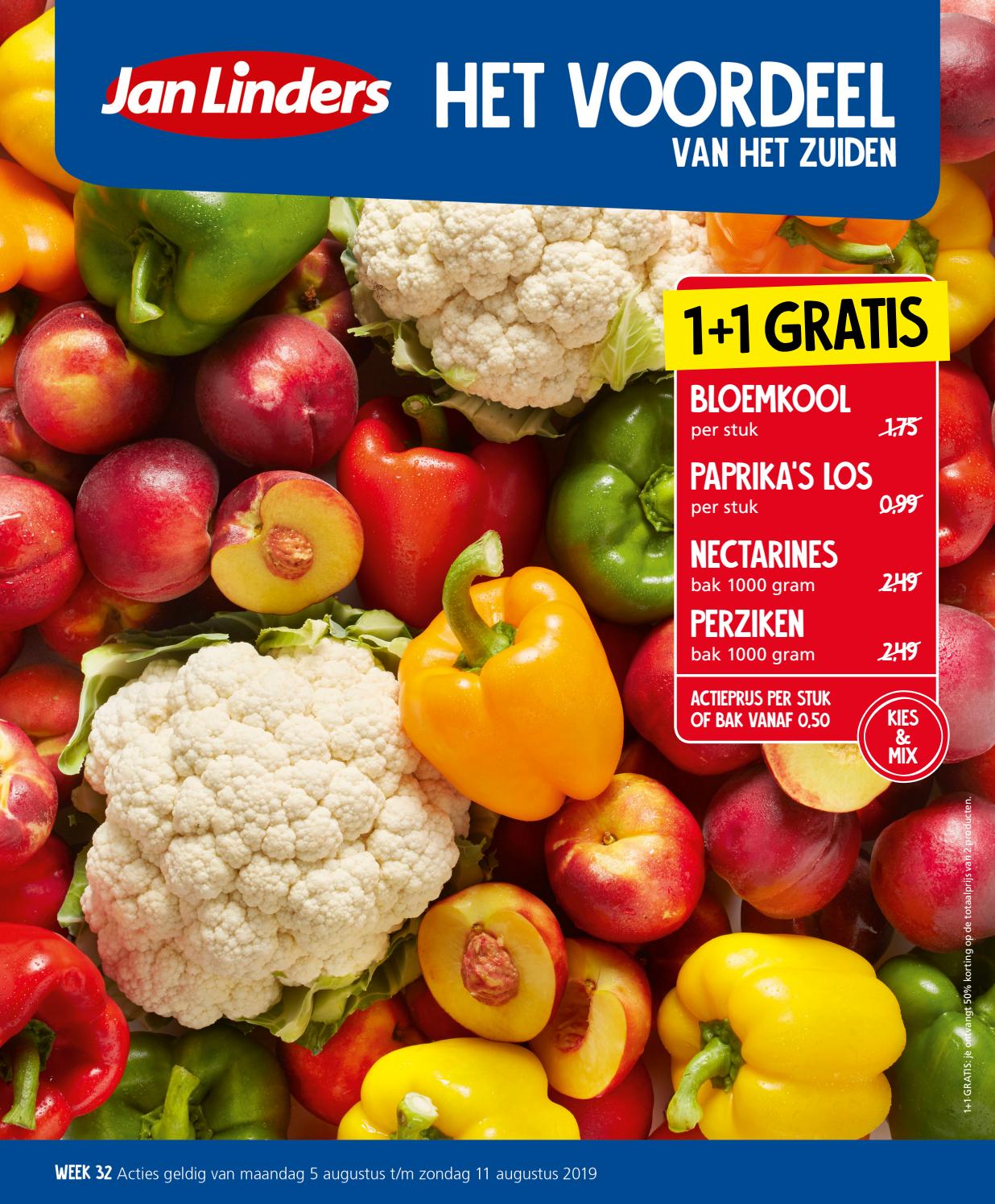 Folder week 32 by Jan Linders Supermarkten - Issuu