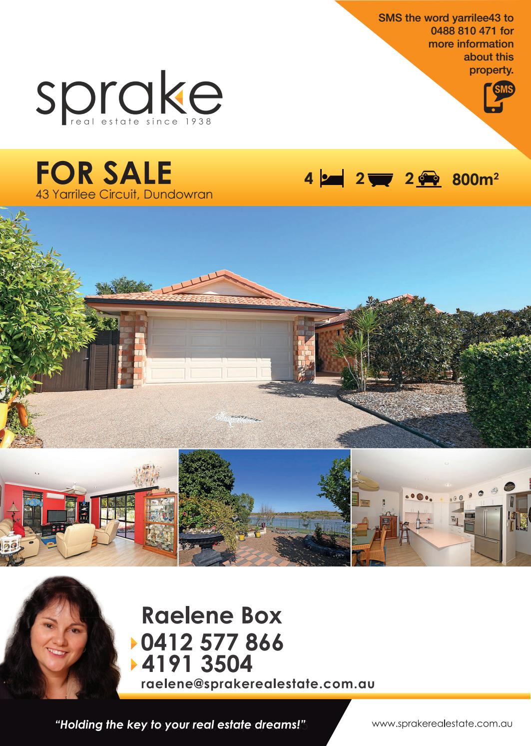 43 Yarrilee Circuit, Dundowran... by Raelene Box LJ Hooker - Issuu
