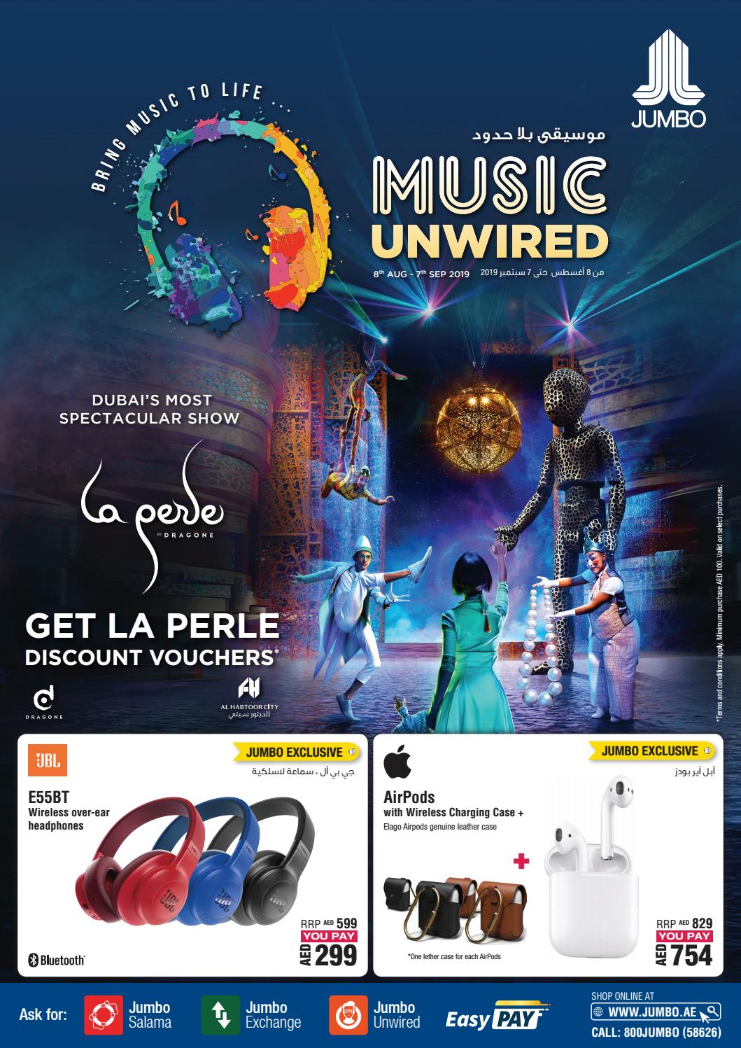 Music Unwired @ Jumbo - Valid till 7th September 2019 by jumboworld - Issuu