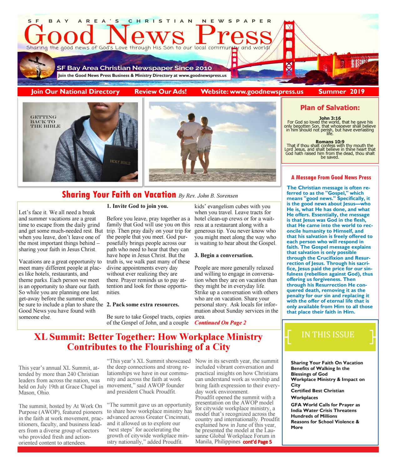 Good News Press Summer 2019 by Good News Press - Issuu