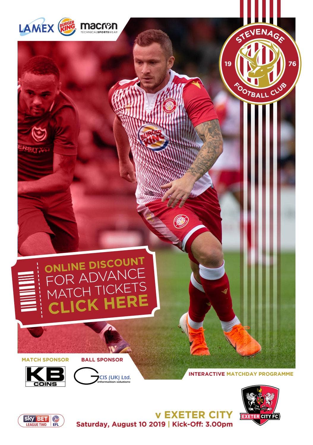 Stevenage FC v Exeter City by Hashtag Digital Media - Issuu