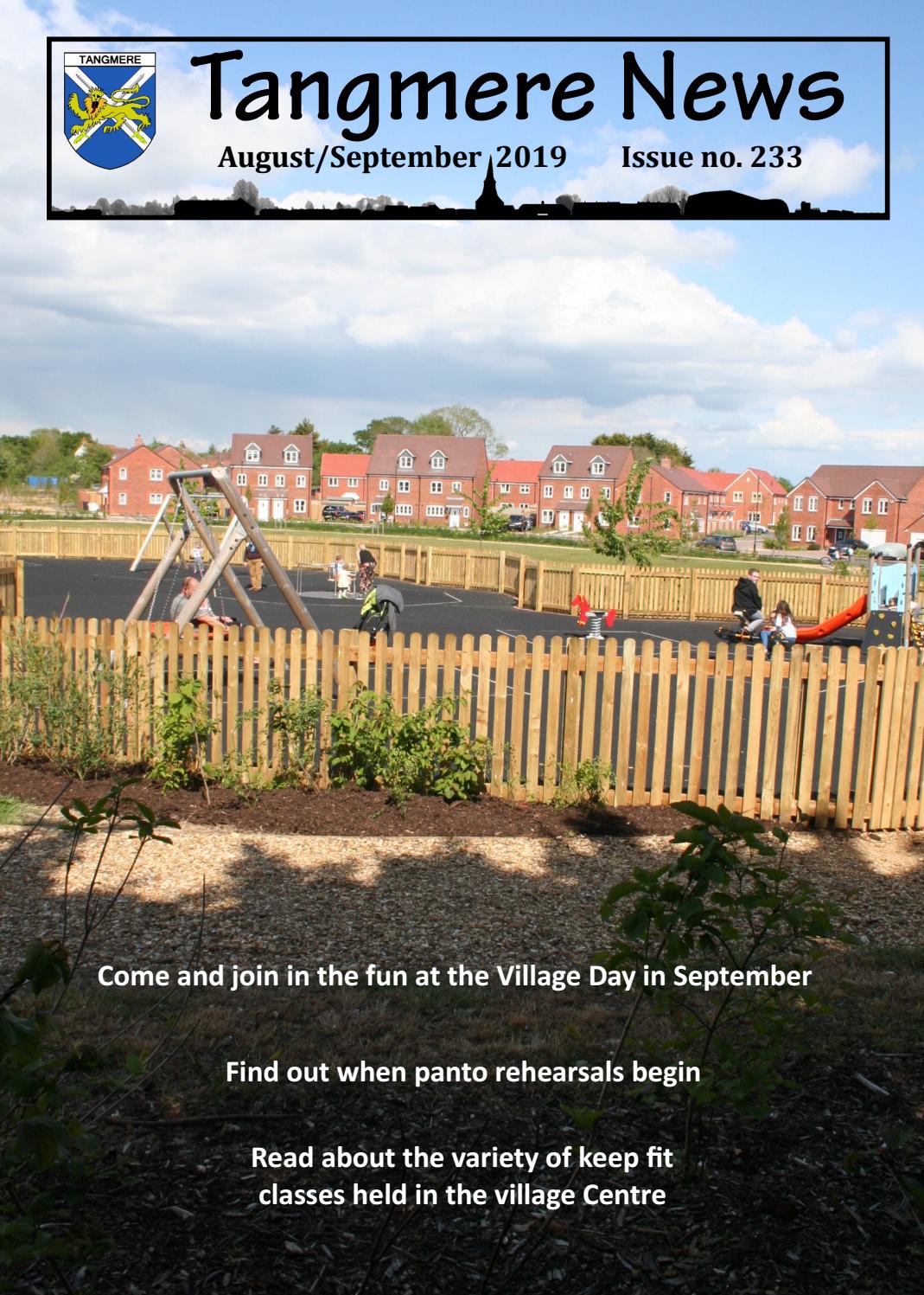 August/September 233 2019 Tangmere News by tangmere-news - Issuu