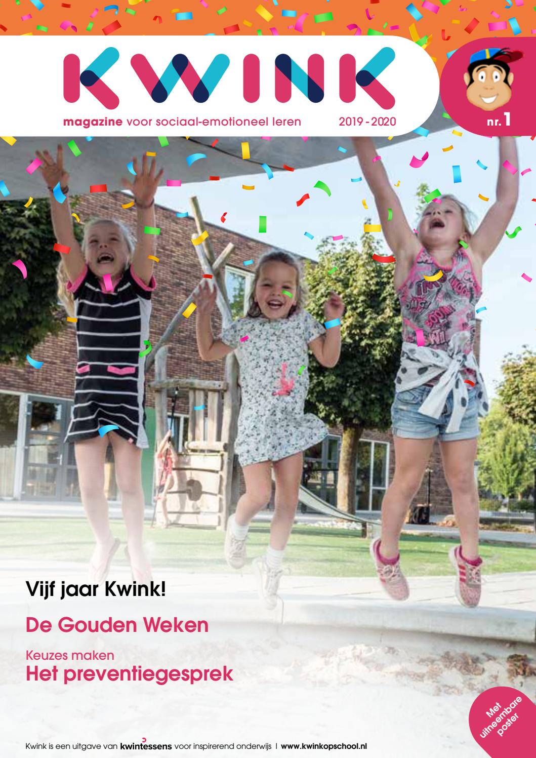 Kwink magazine voor sociaal-emotioneel leren - 2019-2020 nr. 1 by ...