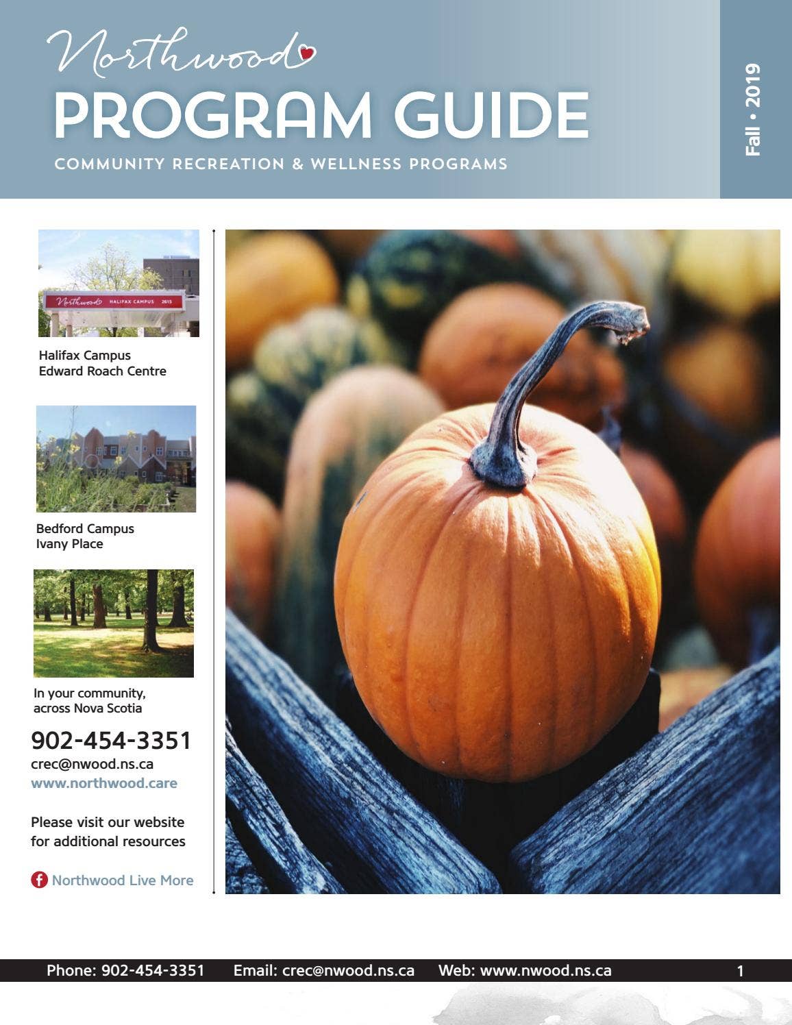 Northwood Community and Recreation Fall 2019 Program Guide by NorthwoodLiveMore - Issuu