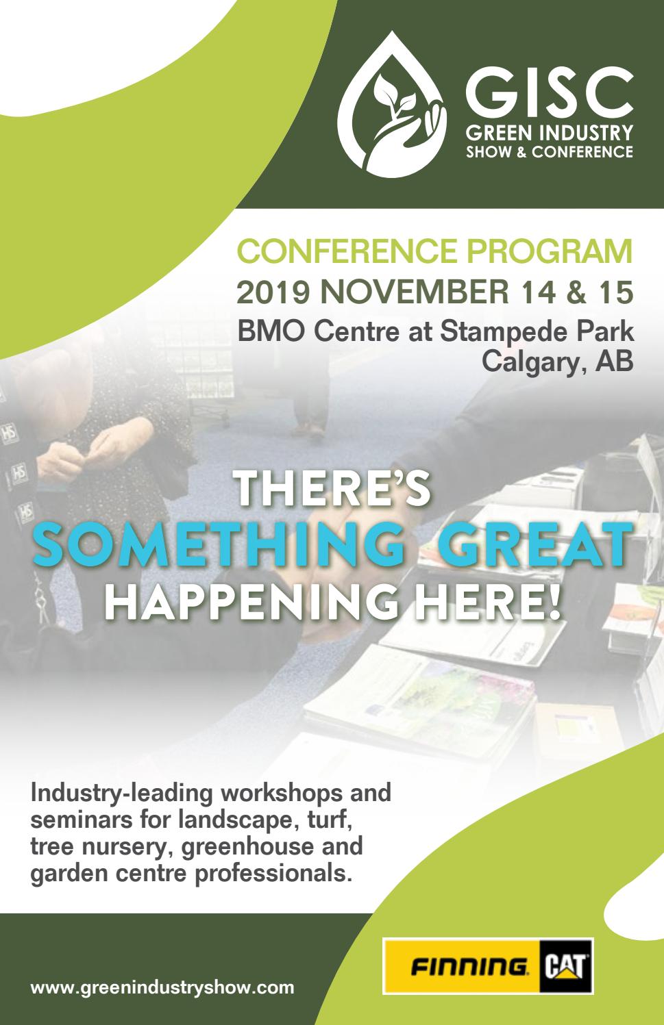 GISC 2019 Program by Landscape Alberta - Issuu
