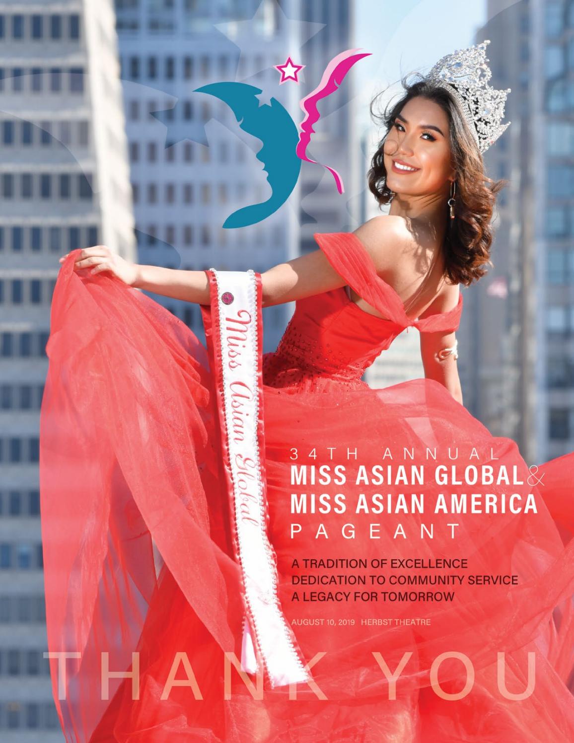 34th Annual Miss Asian Global & Miss Asian America Pageant 2019 by Miss ...