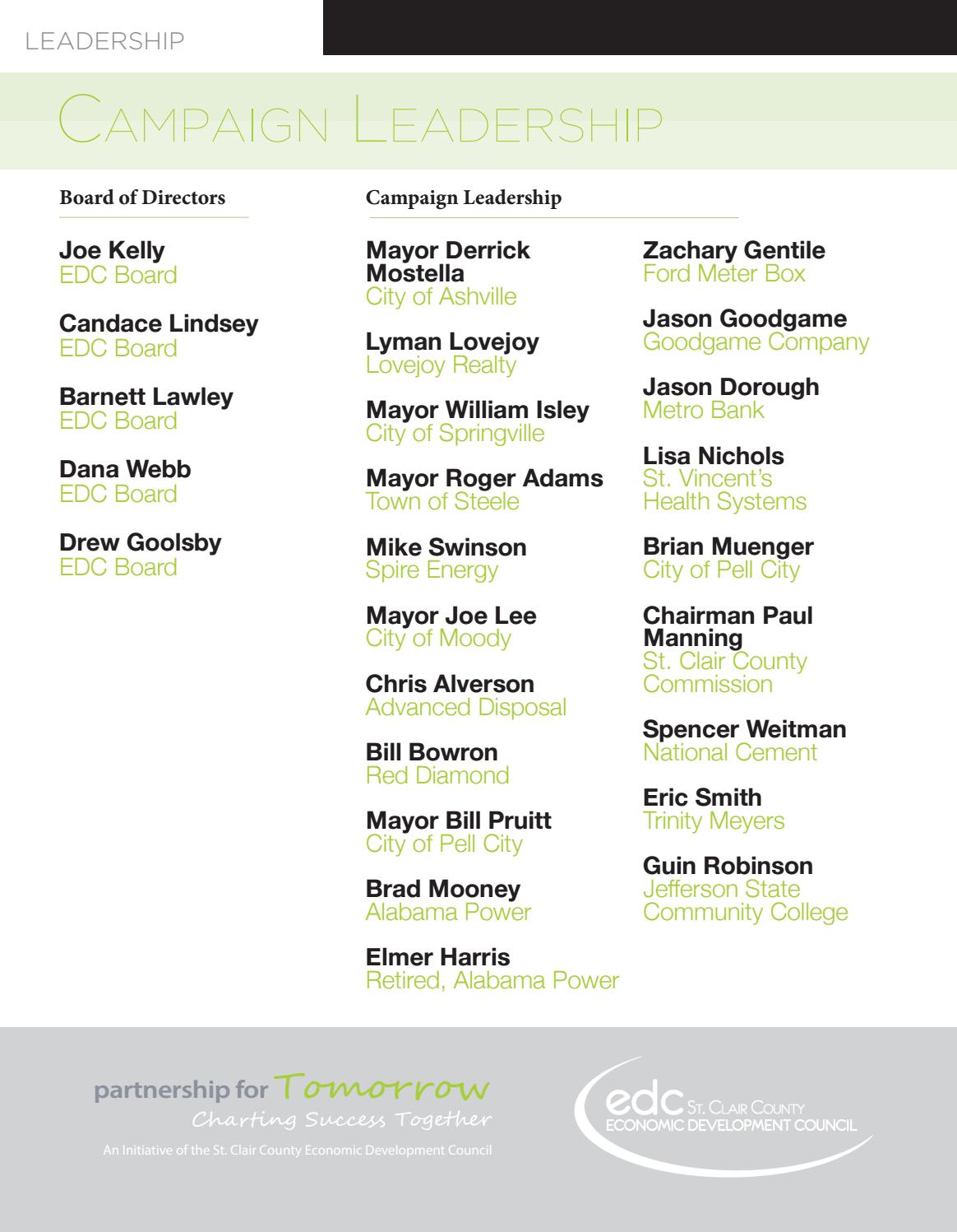 Partnership for Tomorrow Tabs by Graham Hadley - Issuu