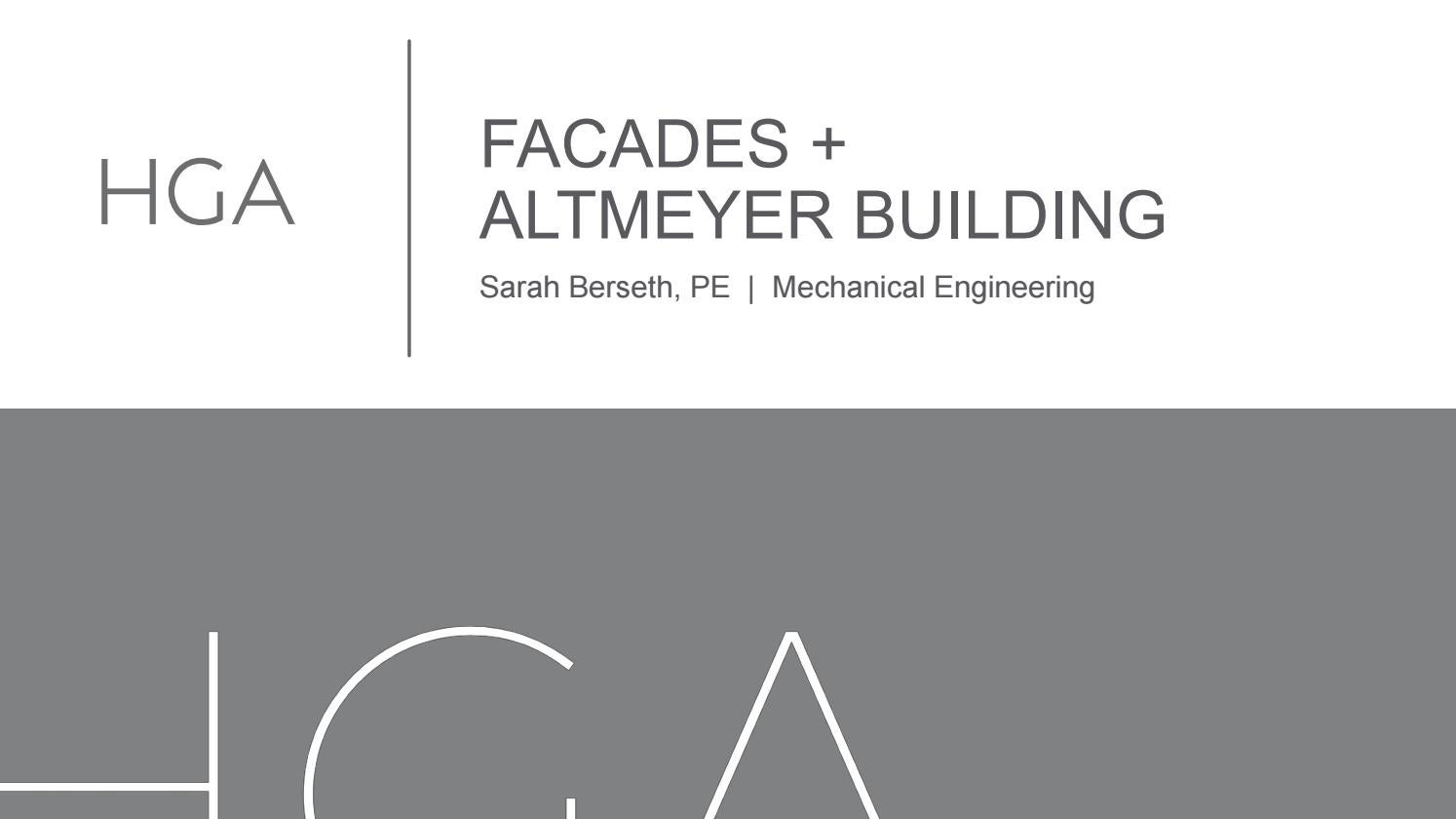 FACADES + ALTMEYER BUILDING by The Architect's Newspaper - Issuu
