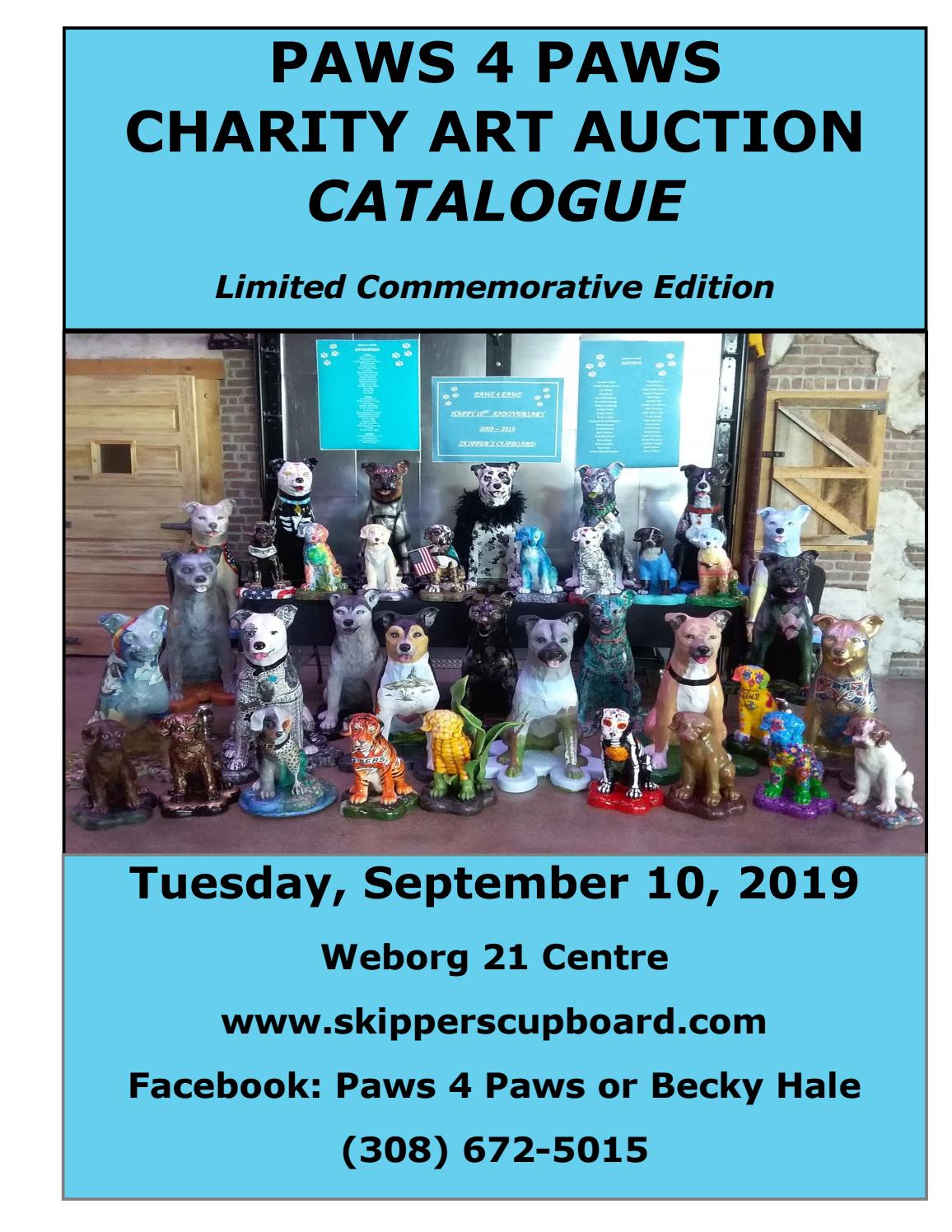 Paws 4 Paws Charity Art Auction Catalogue by Star-Herald - Issuu