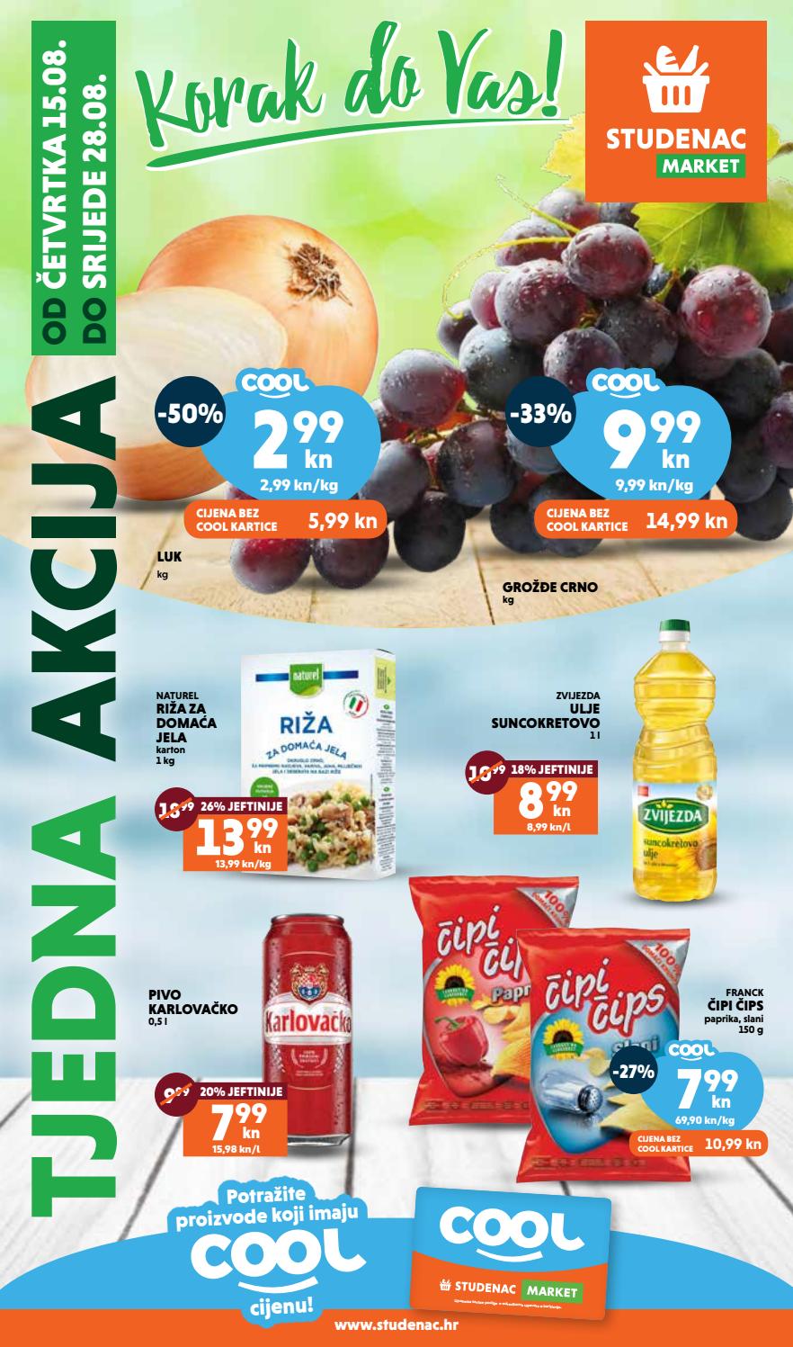 Studenac katalog 15.08.2019 - 23.08.2019 by Studenac d.o.o. - Issuu