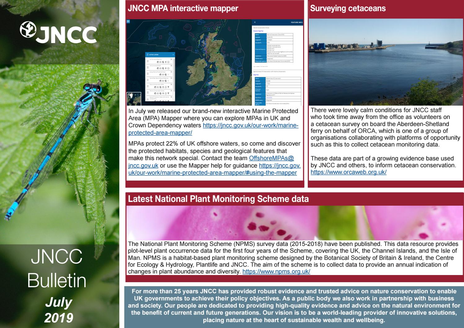 JNCC Bulletin July 2019 by jncc_uk - Issuu