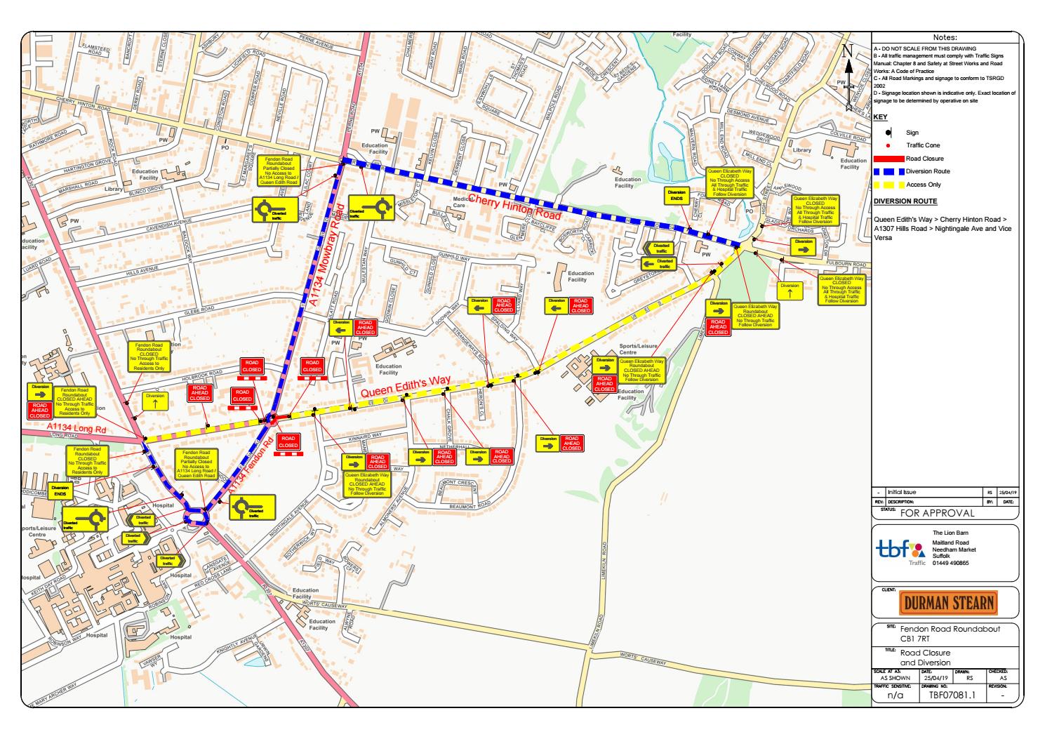 Diversion Routes by Devonshire House Dental Practice - Issuu
