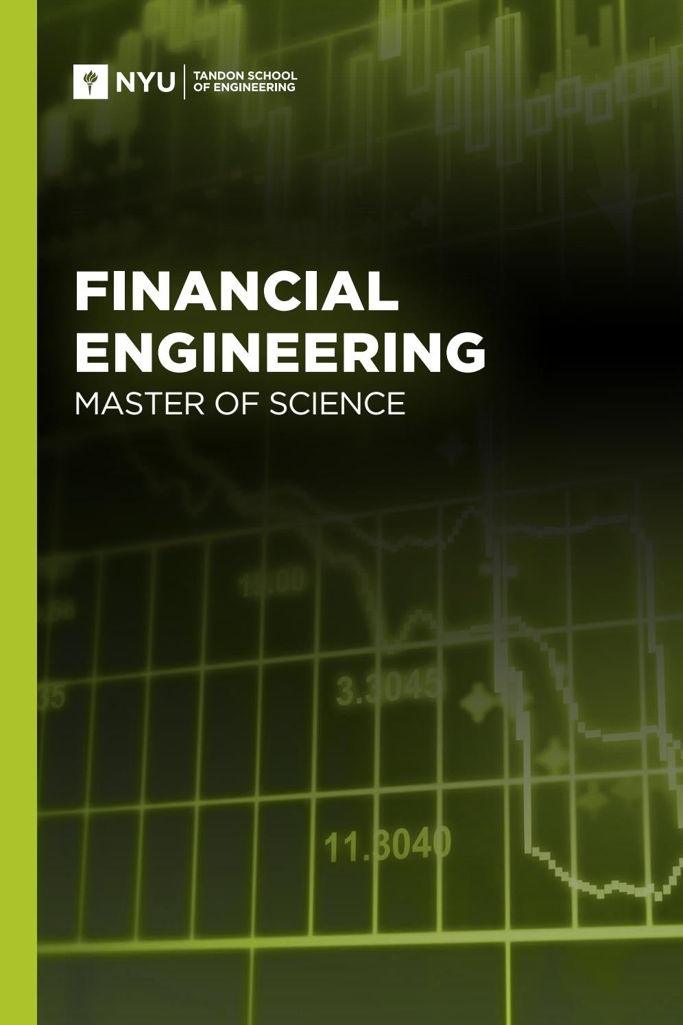Finance and Risk Engineering, Master of Science by Spark451 - Issuu