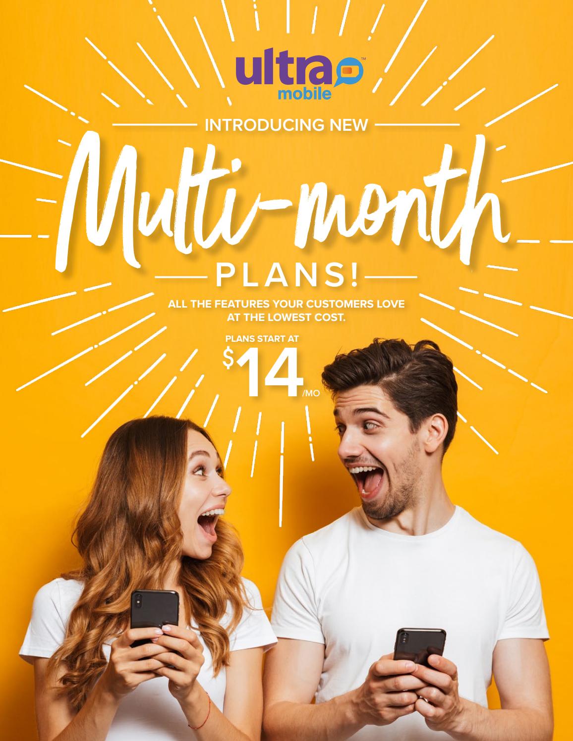 Ultra Mobile - New Multi-Month Plans 08152019 by Retailer Newsletter ...