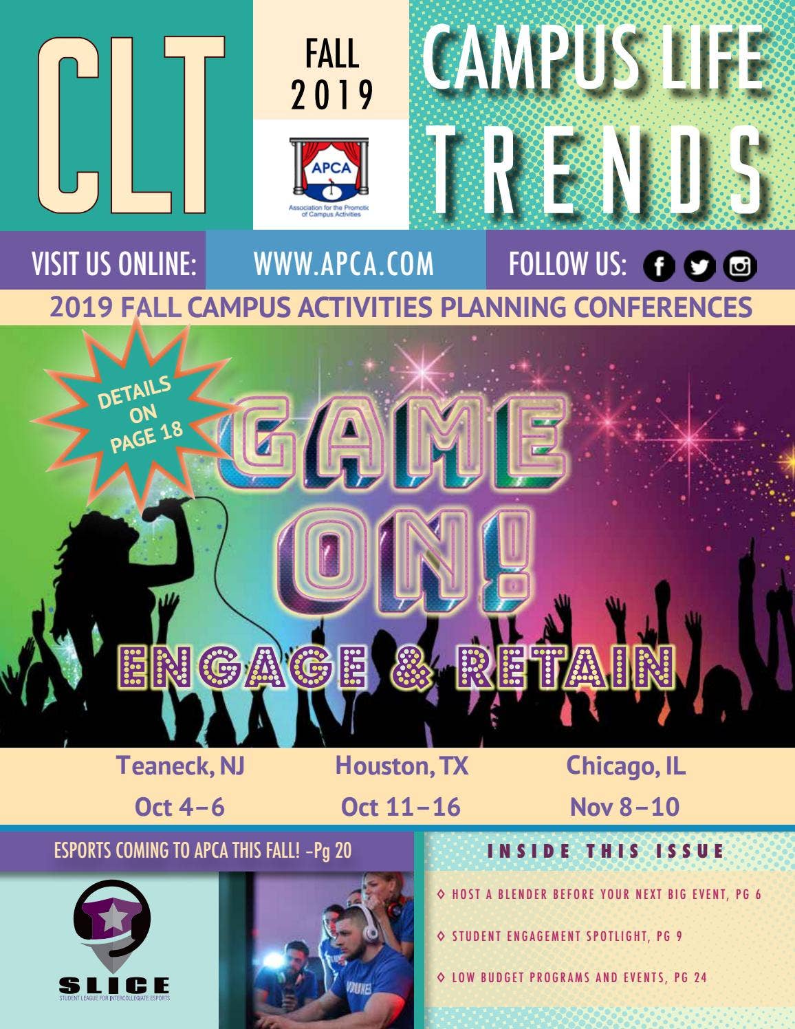 2019 Fall Campus Life Trends Magazine (CLT) by The Association for the ...