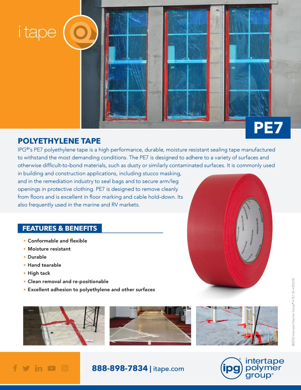 Intertape Polymer Group Polyethylene Tape by Ram Tool Construction ...