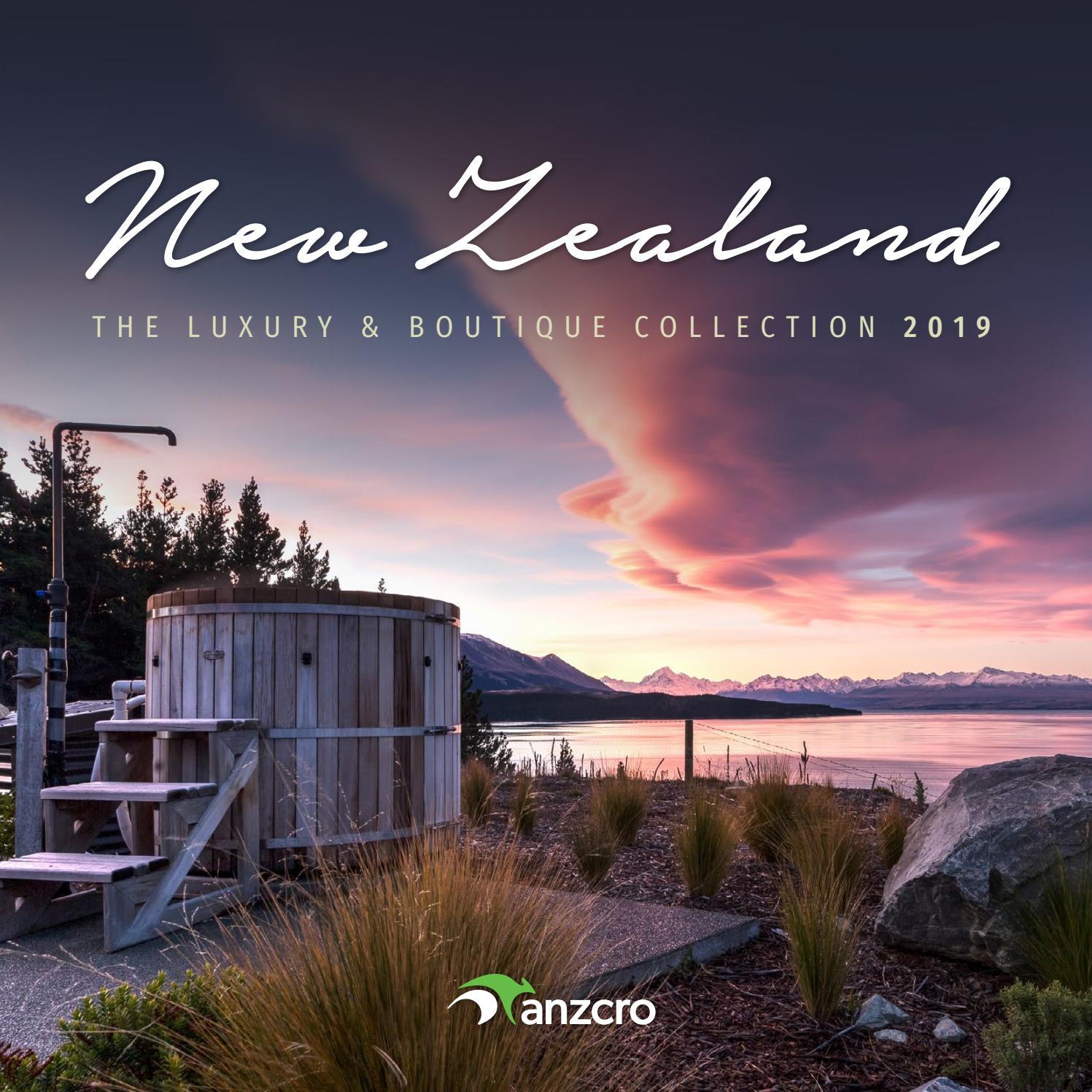 New Zealand Luxury & Boutique Collection 2019 by Anzcro (NZD) by ...
