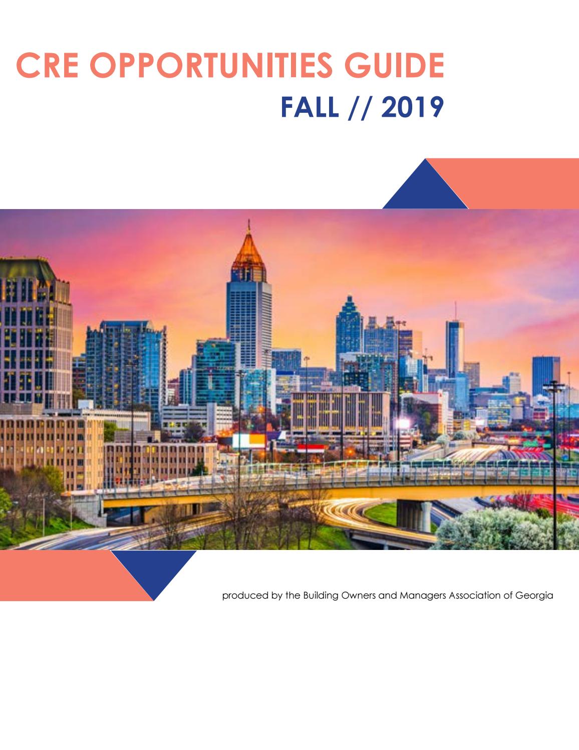 2019 CRE Opportunities Guide - Fall '19 by Editor - Issuu