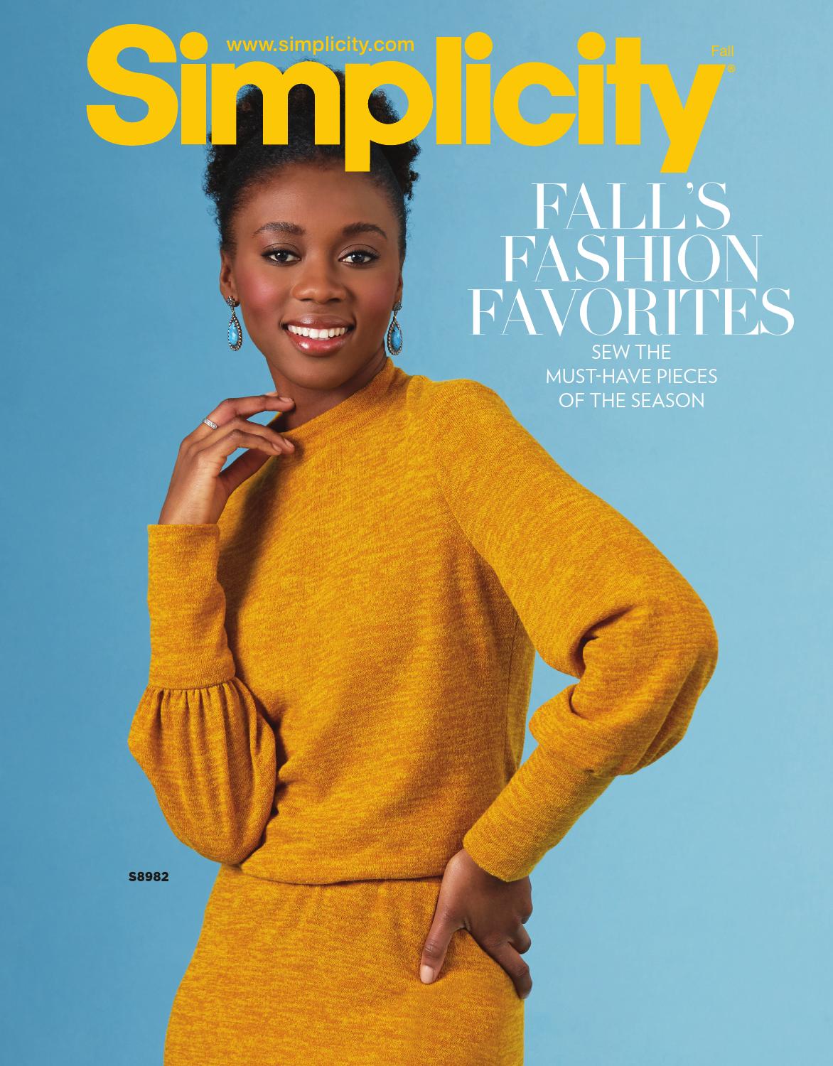 Simplicity Fall 2019 Lookbook by Design Group - Issuu