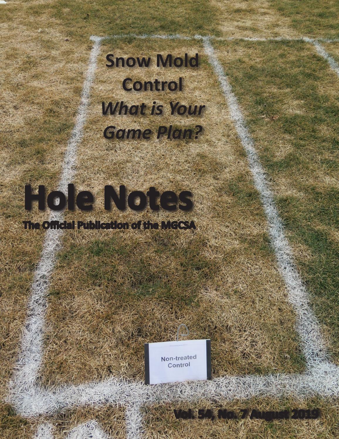 Hole Notes August 2019 by Minnesota Golf Course Superintendents ...
