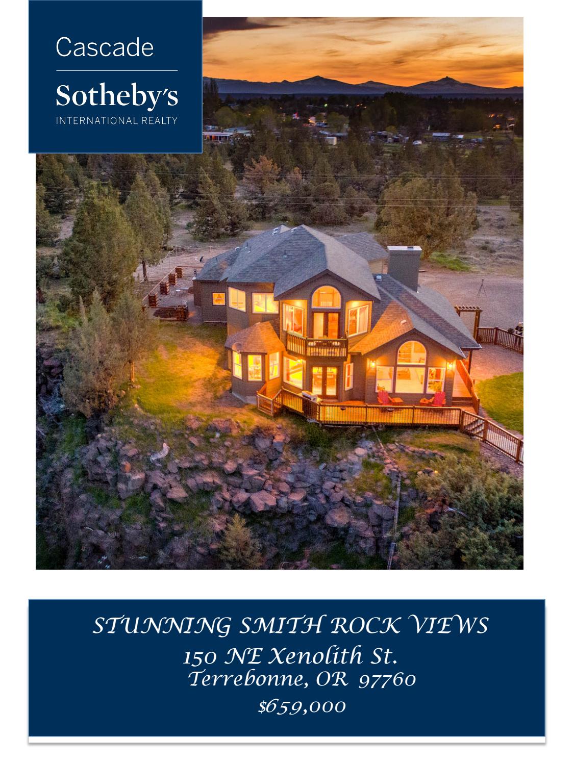 Stunning Smith Rock Views - 150 NE Xenolith, Terrebonne, OR - $659,000 ...