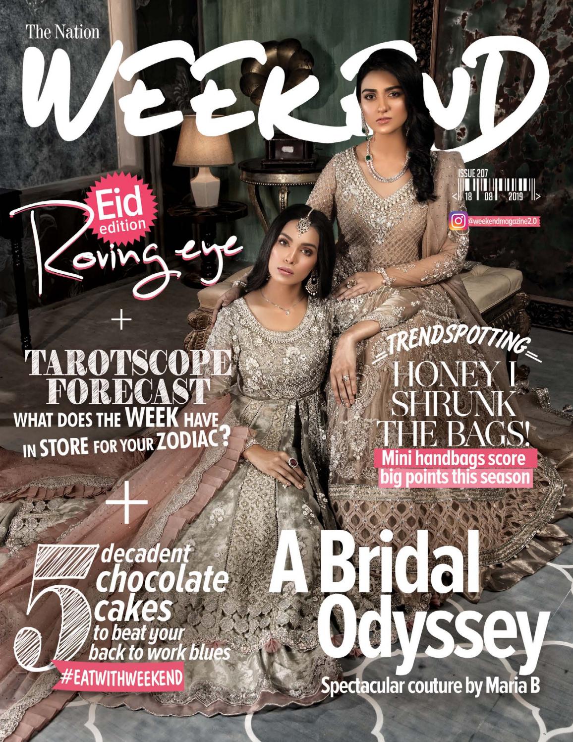 Weekend Magzine 18 August, 2019 by Weekend - Issuu