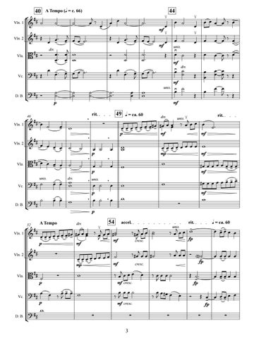 Rest for String Orchestra by Frank Ticheli by Manhattan Beach Music - Issuu